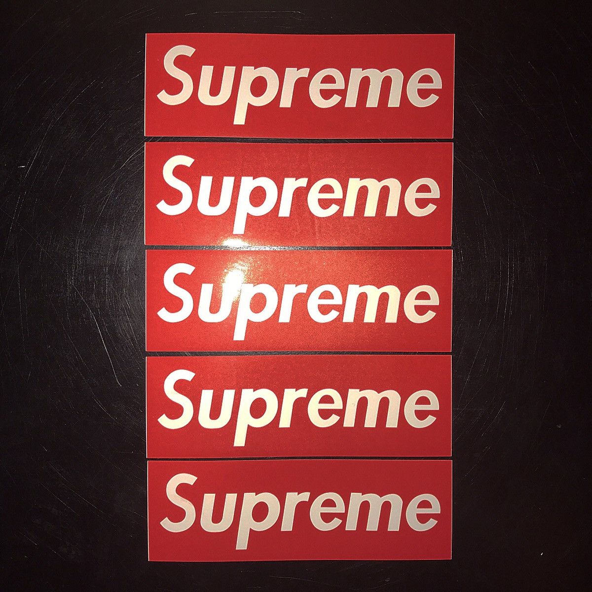 Supreme ( 5 ) Supreme “ Mini “ Box Logo Stickers | Grailed