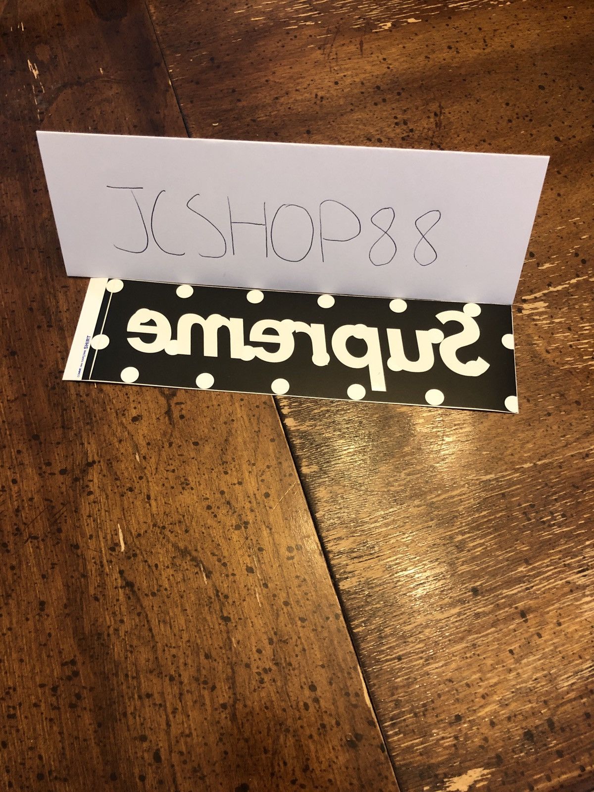 Comme des Garcons × Supreme Super Rare Supreme x CDG Part 1 BOGO Black ...