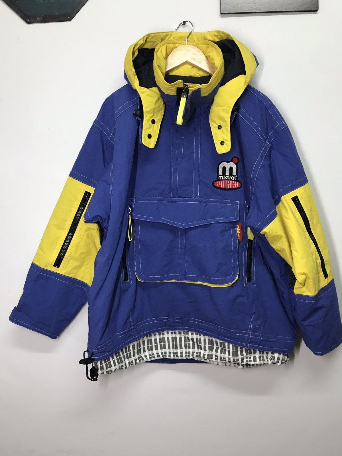 Japanese Brand Mistral Mogul Factory Hoodie Jacket Multicolour ...