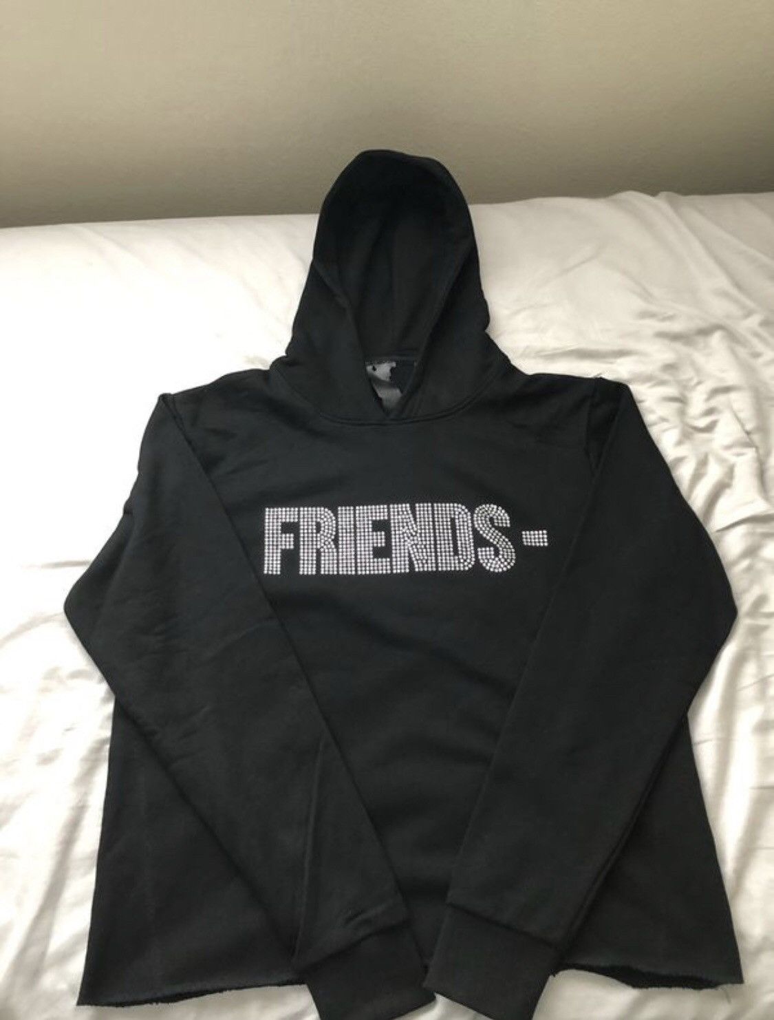 Vlone Vlone Rhinestone Friends Hoodie | Grailed