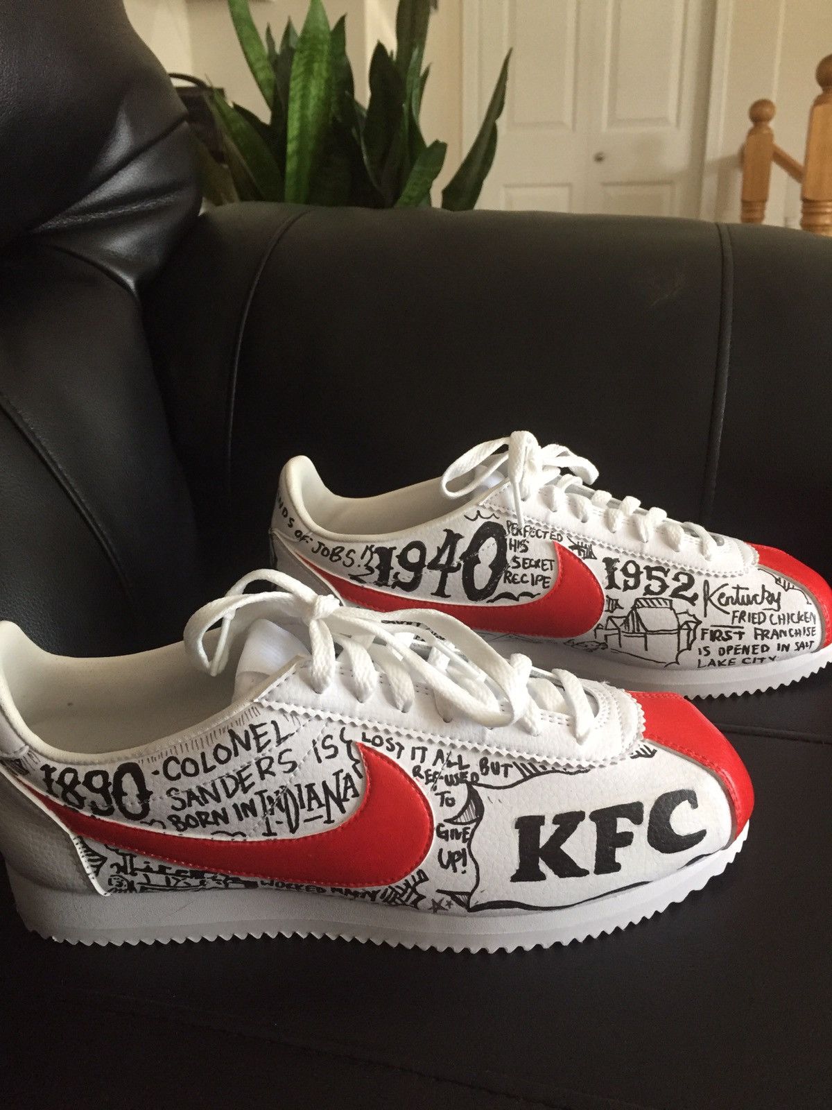 Nike Custom Nike kfc | Grailed