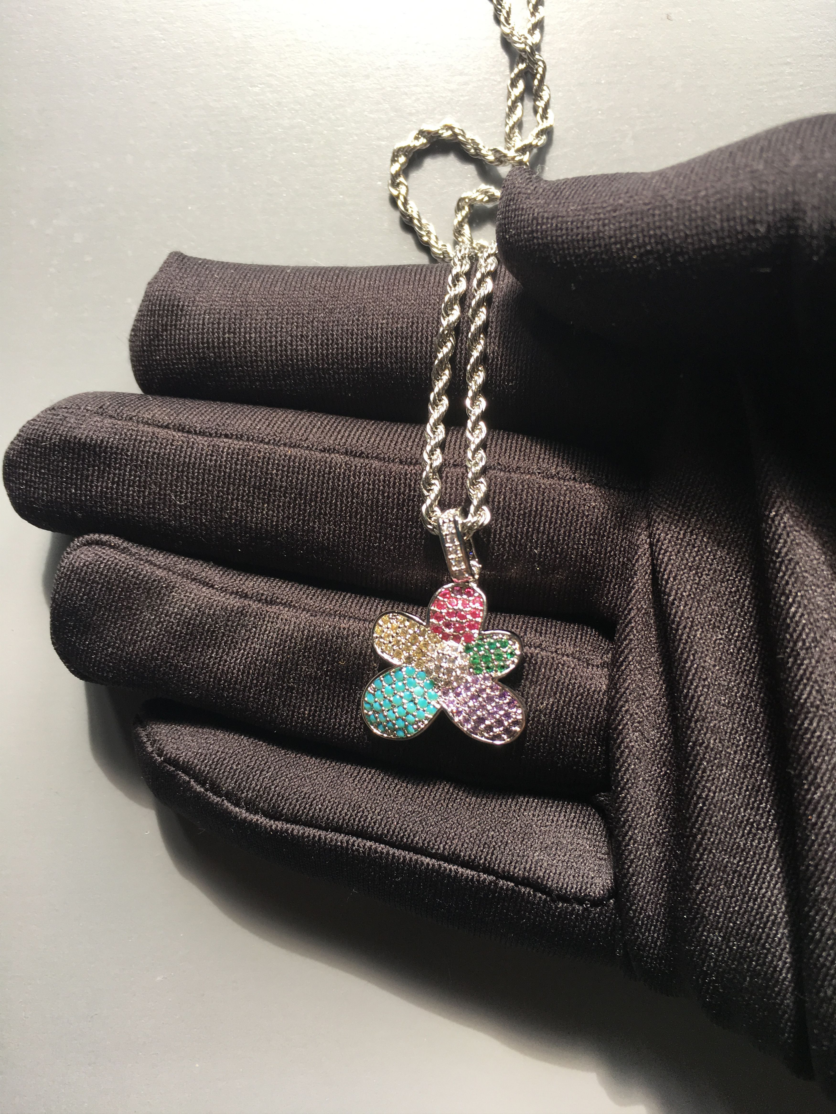 Jewelry Tyler The Creator Flower Boy Flower charm necklace 20 inch ...