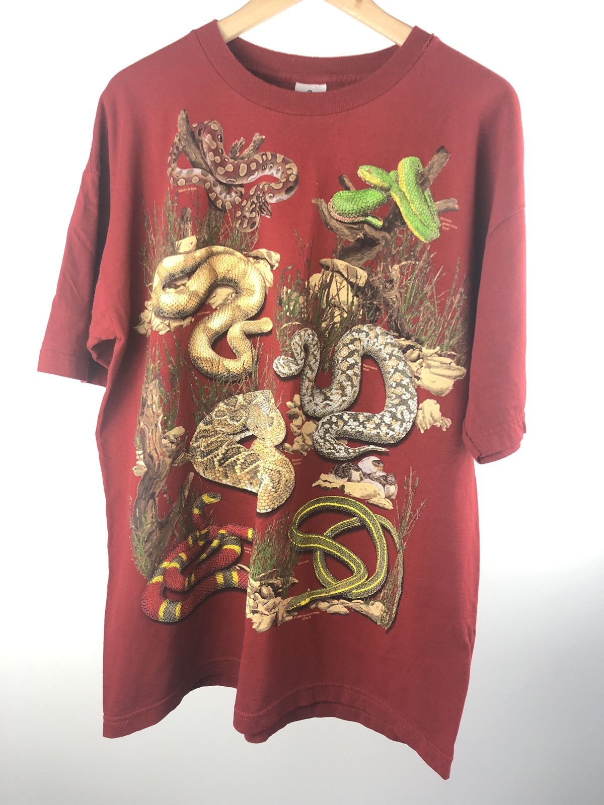 Vintage 1998 Snakes of the Desert 90’s Animal 3D Graphic Print | Grailed