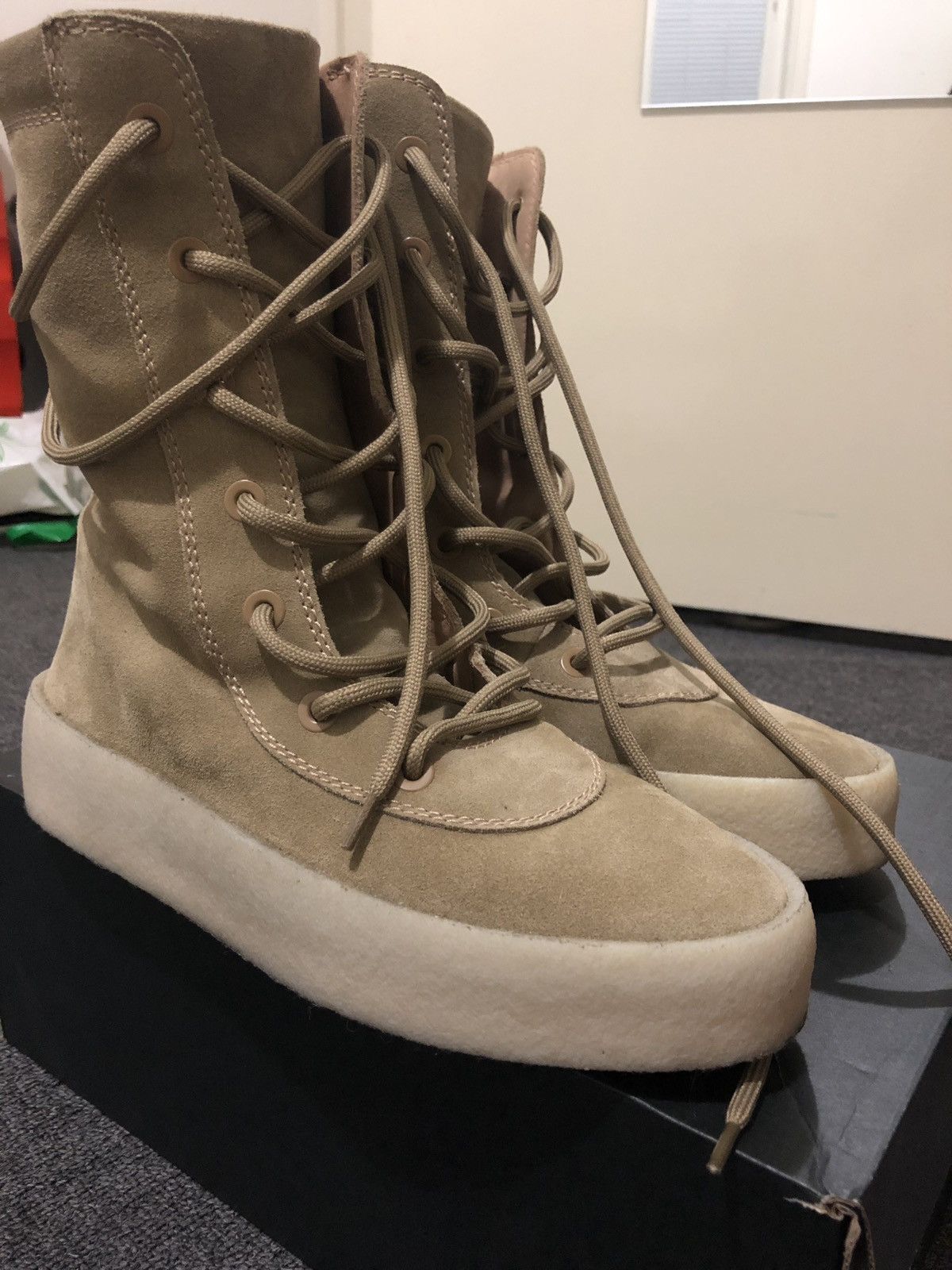 Kanye West Yeezy boots season 4 | Grailed