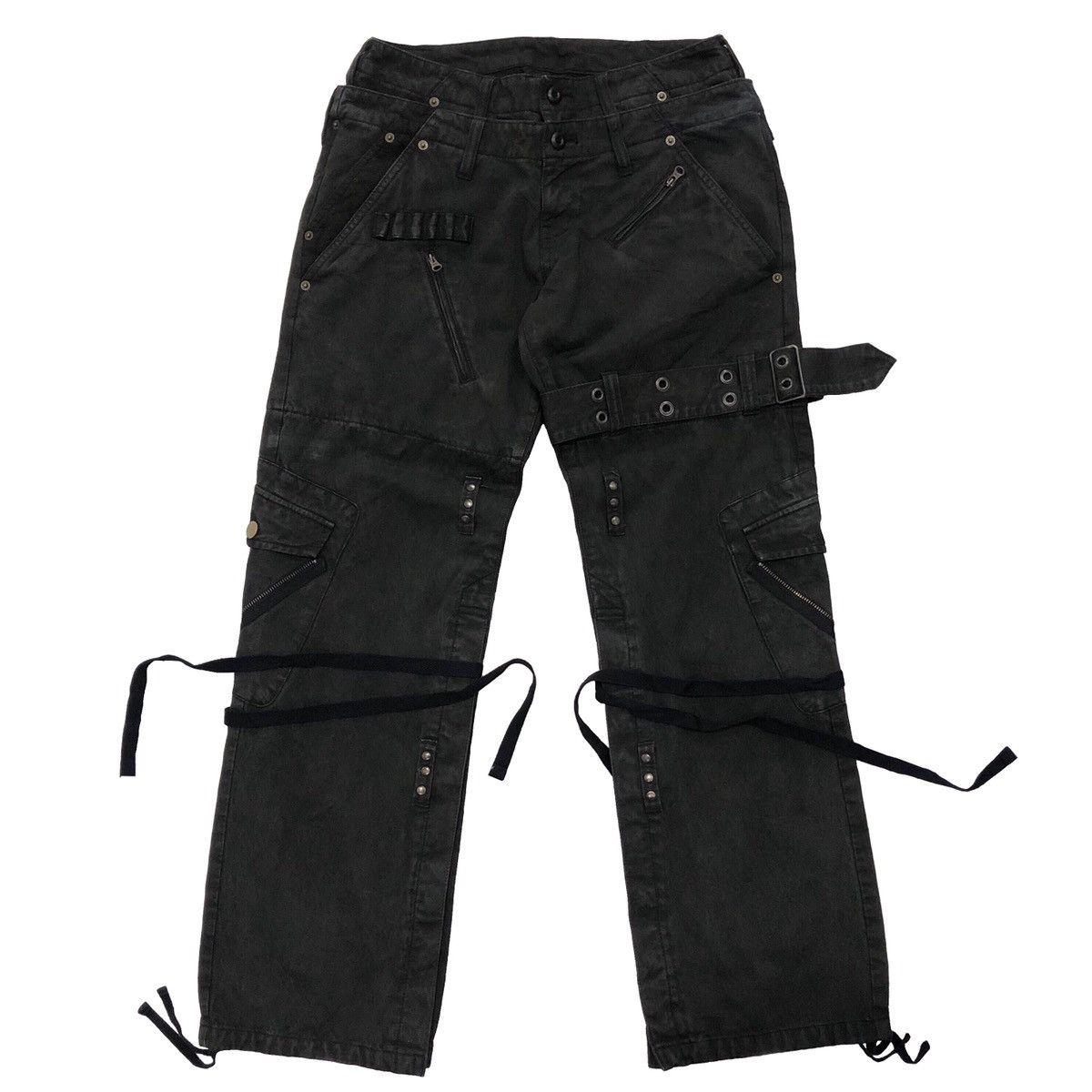 PPFM ⚫️FINAL SALE TODAY⚫️ PPFM Yellow Riot Punk Bondage Pants | Grailed