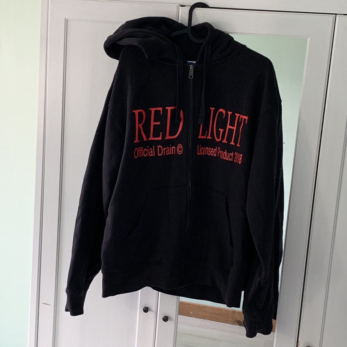 Sad Boys Bladee Red Light Hoodie | Grailed