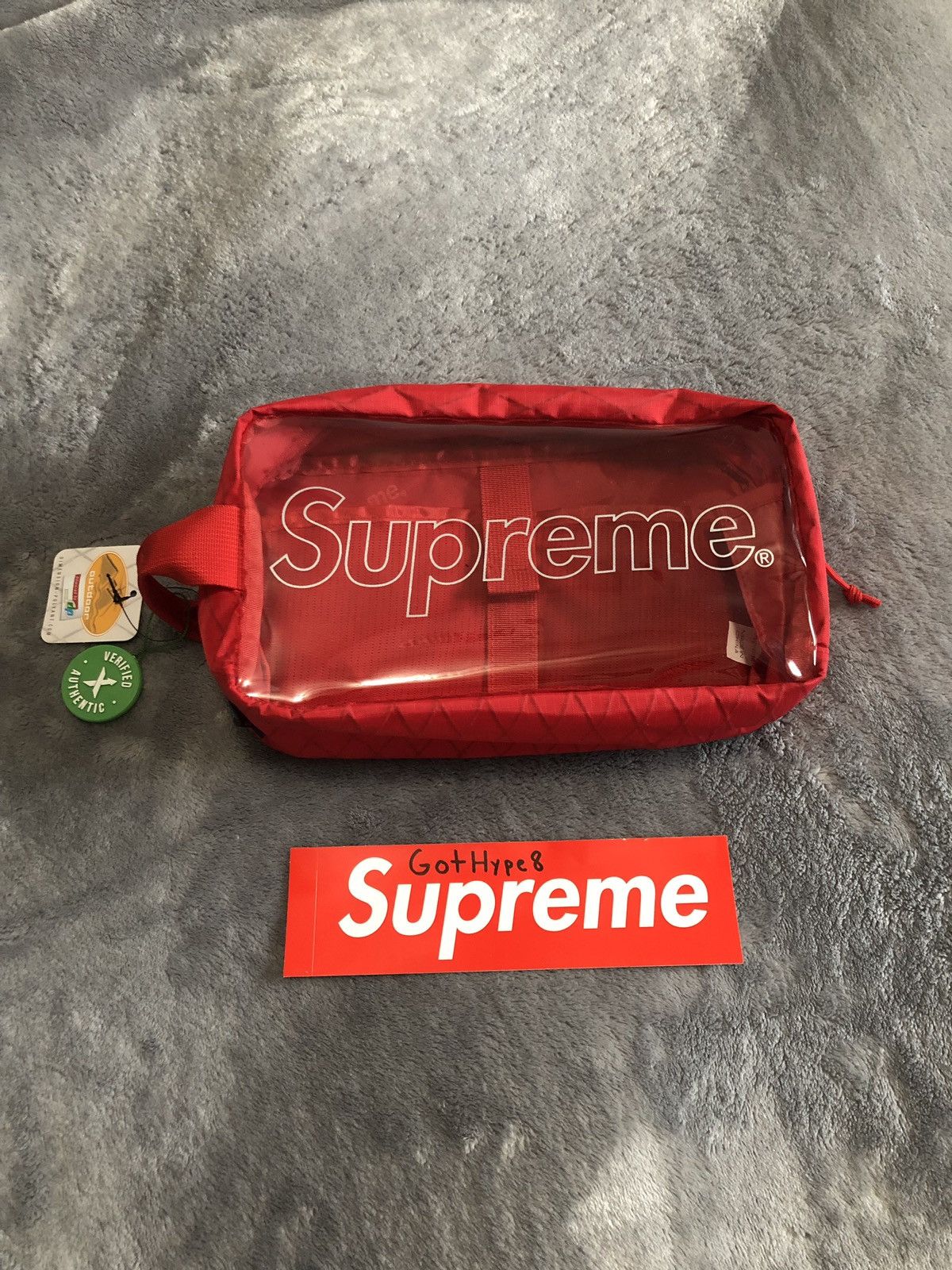 Supreme Supreme Red Utility Bag FW18 | Grailed