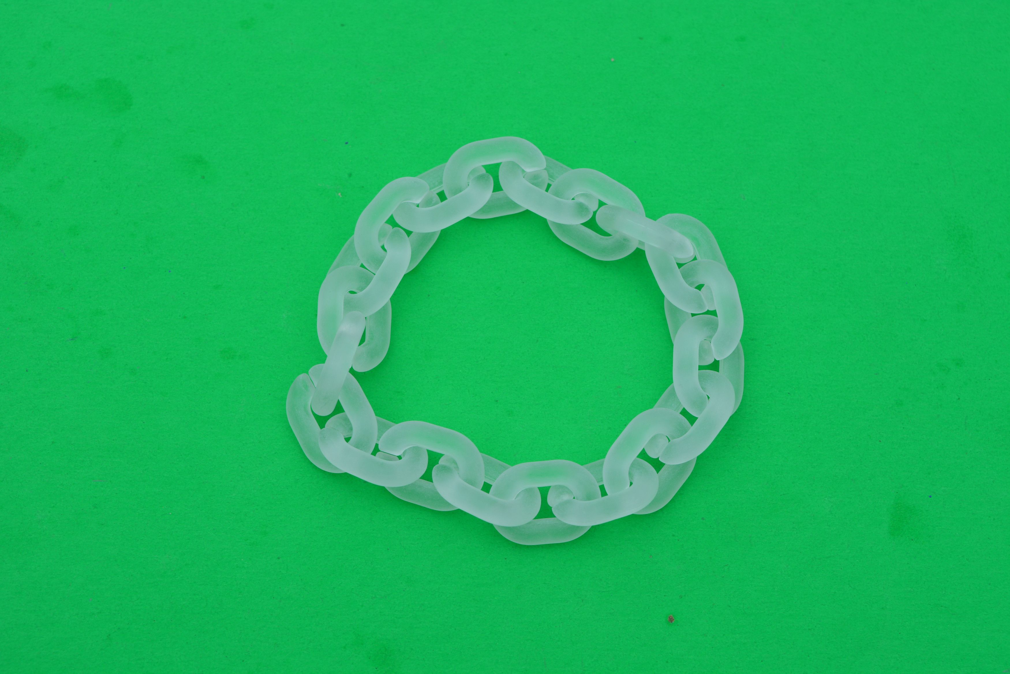 Jewelry Adjustable Matte Clear White Translucent Transparent Acrylic ...