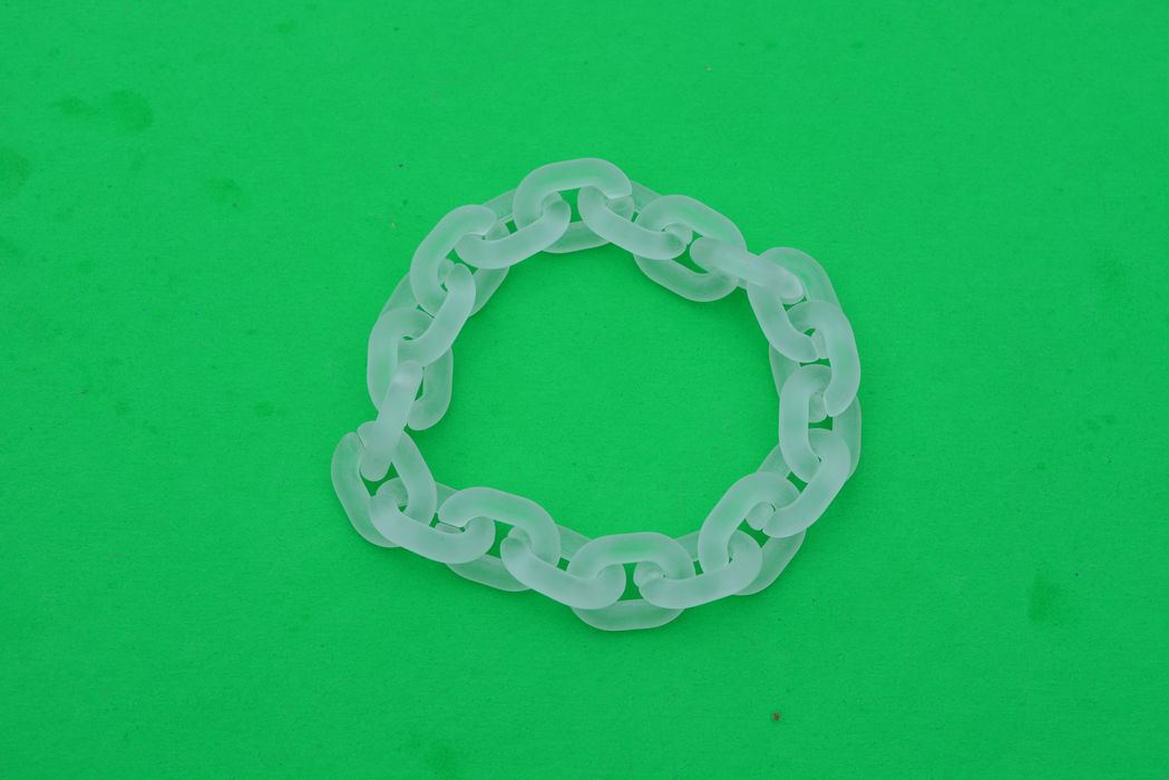Jewelry Adjustable Matte Clear White Translucent Transparent Acrylic ...