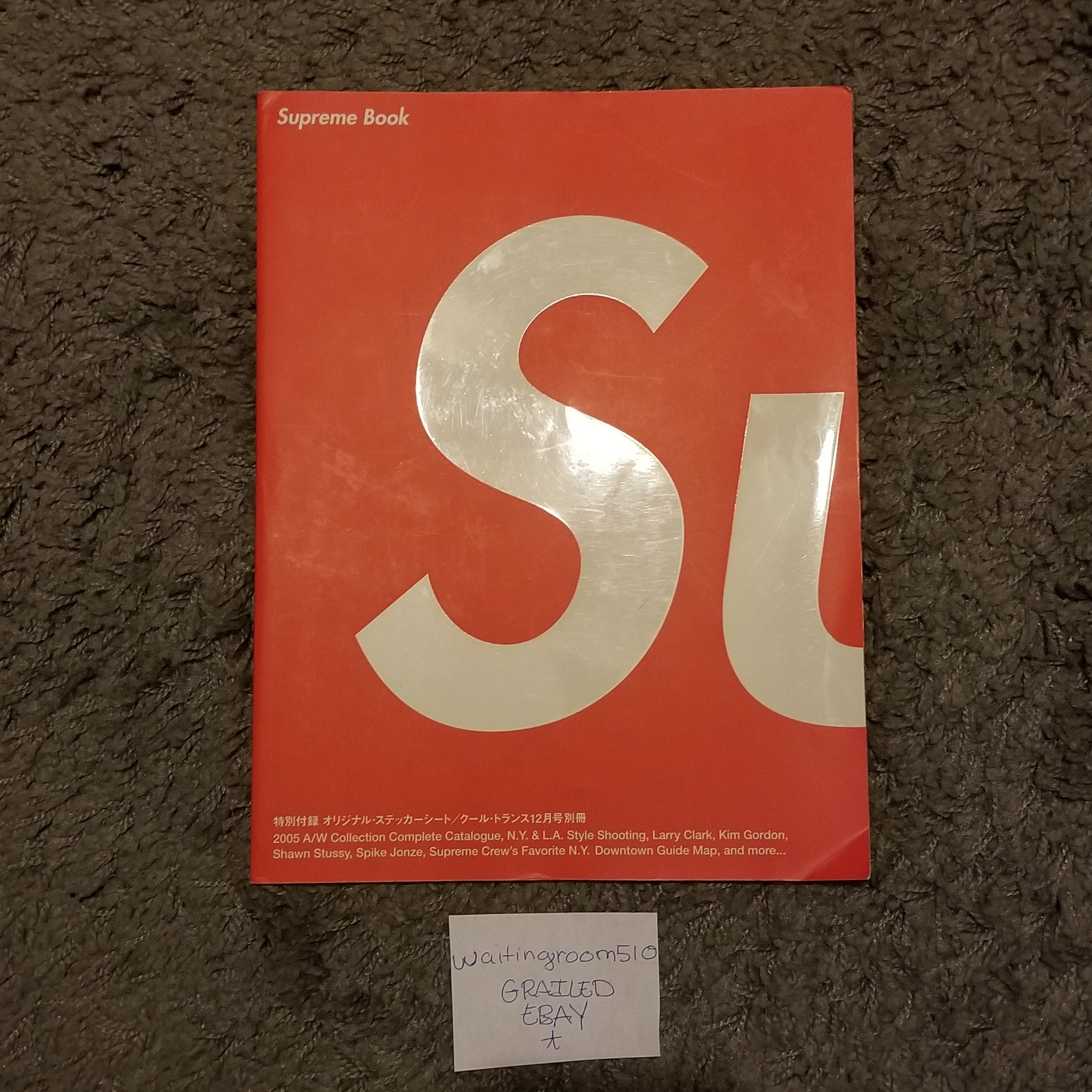Supreme Supreme Book Vol. 1 Magazine with Stickers | Grailed
