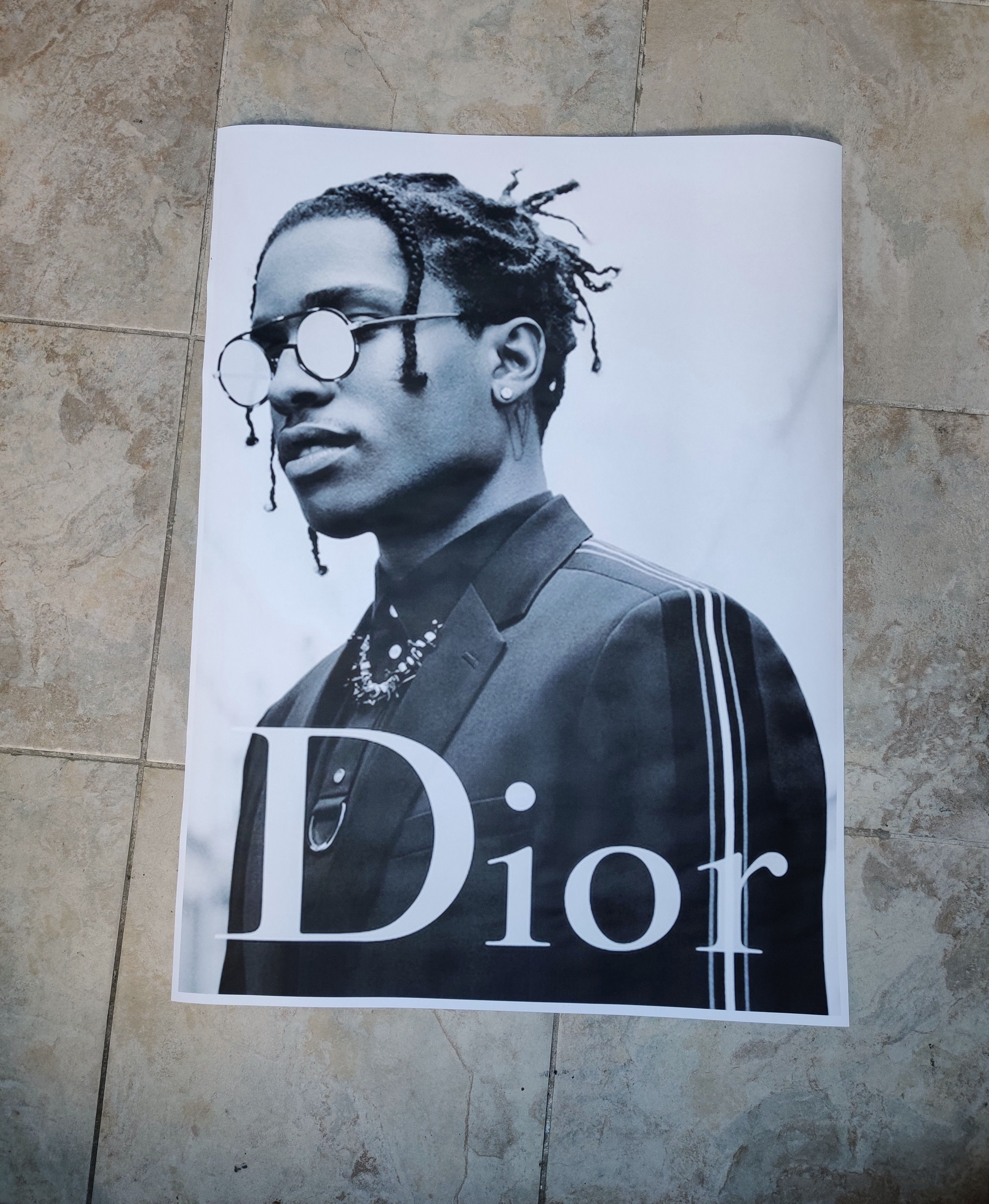 Dior Asap Rocky Dior Poster Pack x3 | Grailed