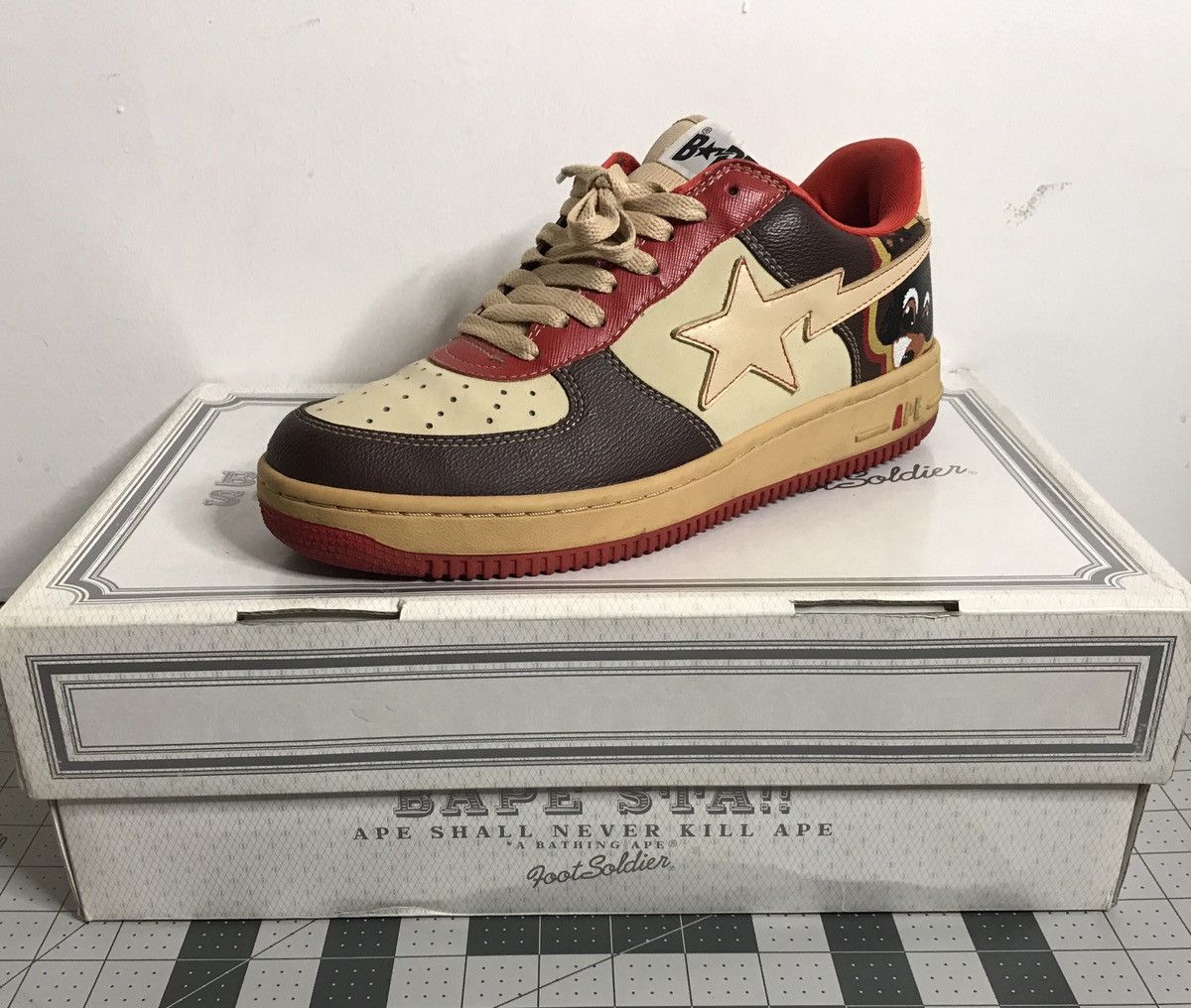 Bape × Kanye West BAPE X KANYE WEST COLLEGE DROPOUT BAPESTAS | Grailed