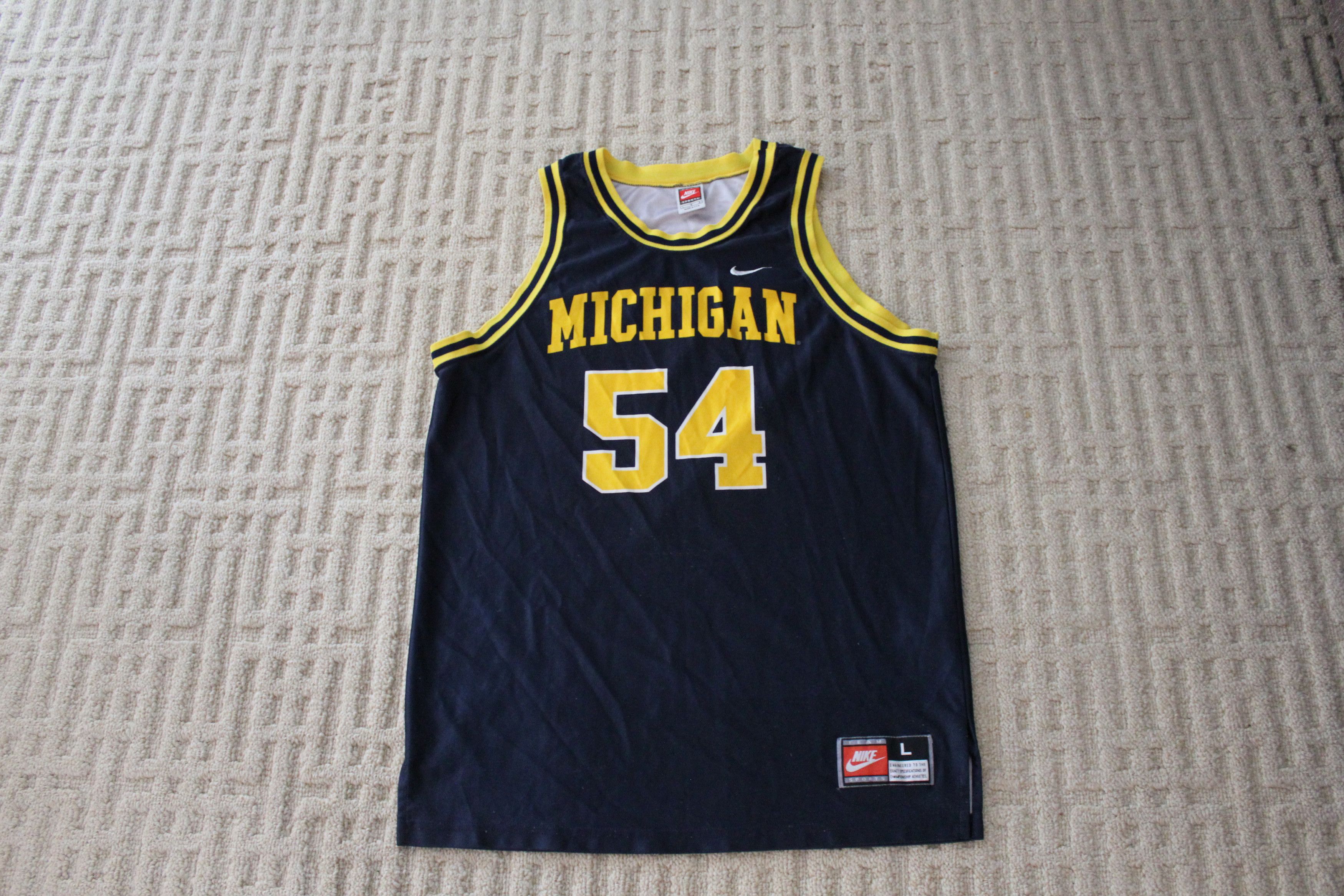 Nike Michigan Wolverines #54 Robert "Tractor" Traylor Jersey | Grailed