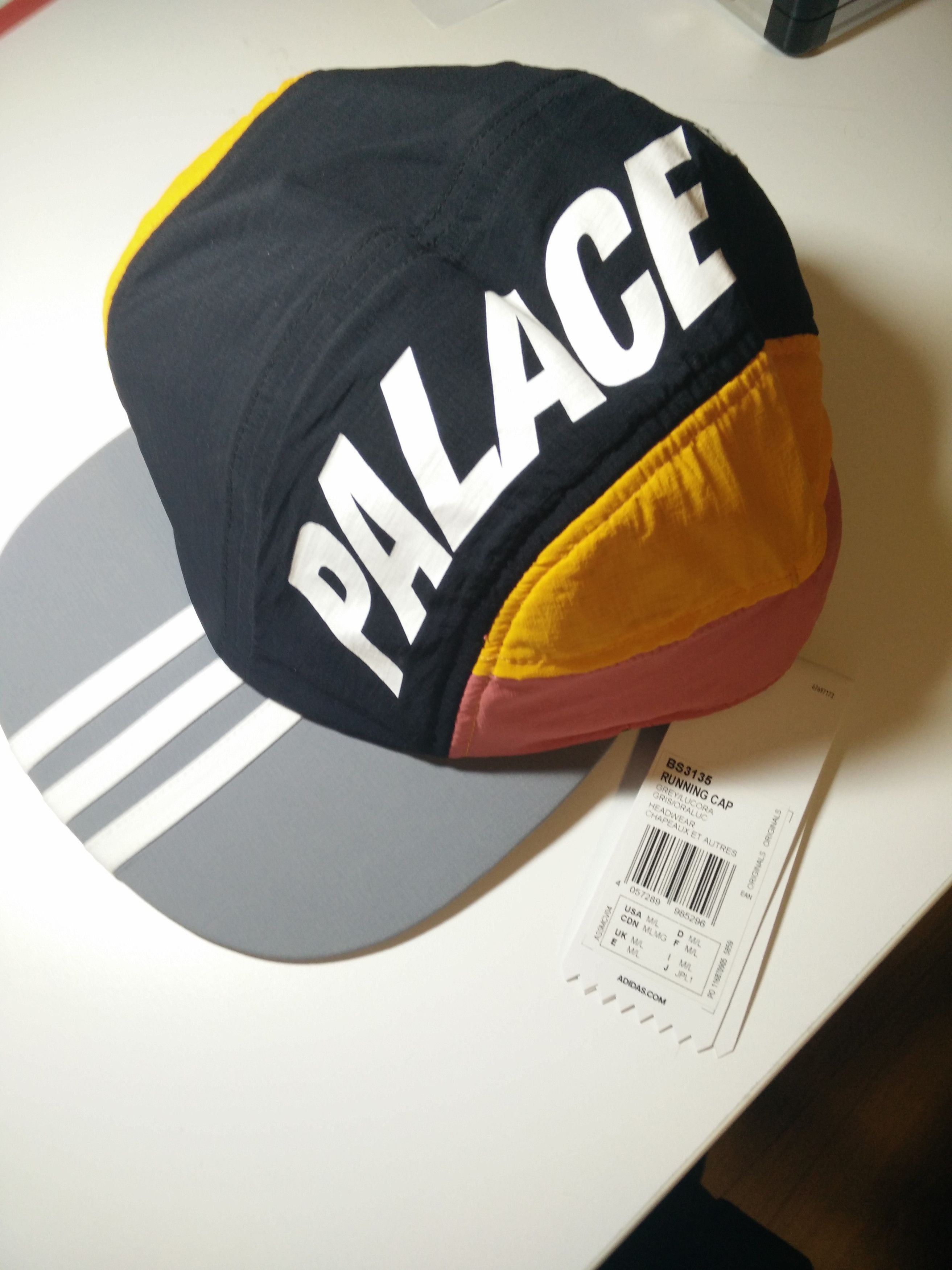 Adidas × Palace adidas X Palace Running Cap / Hat M/L Size 30 | Grailed