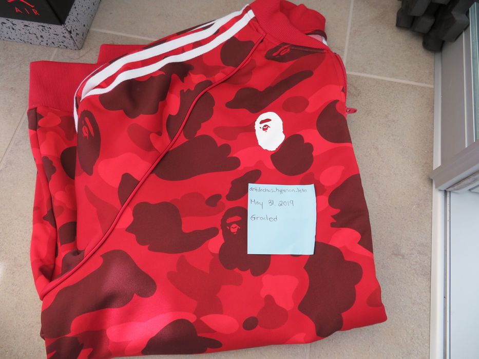 Adidas Bape x Adidas Tracksuit Jacket | Grailed