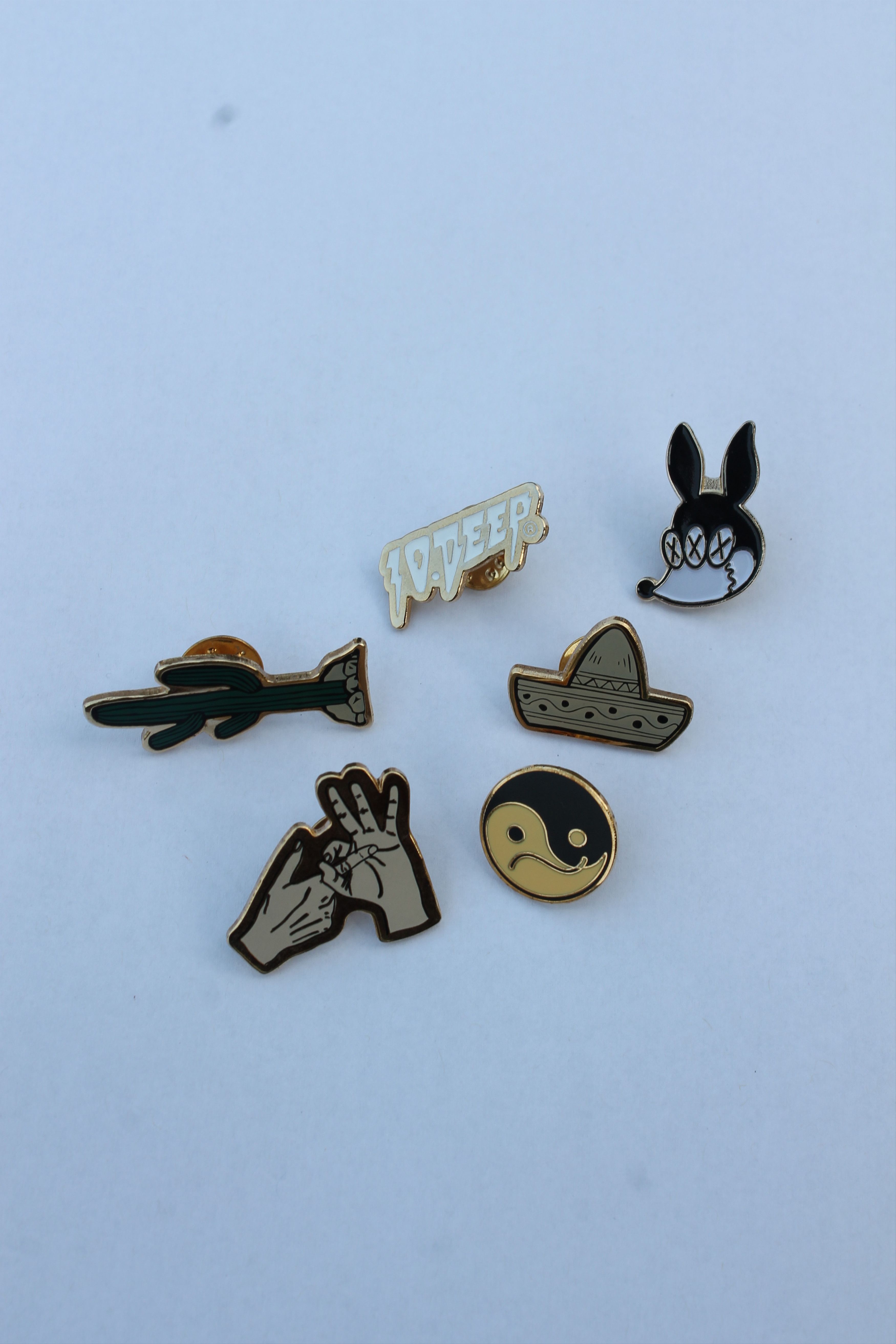 10 Deep Pin Set | Grailed