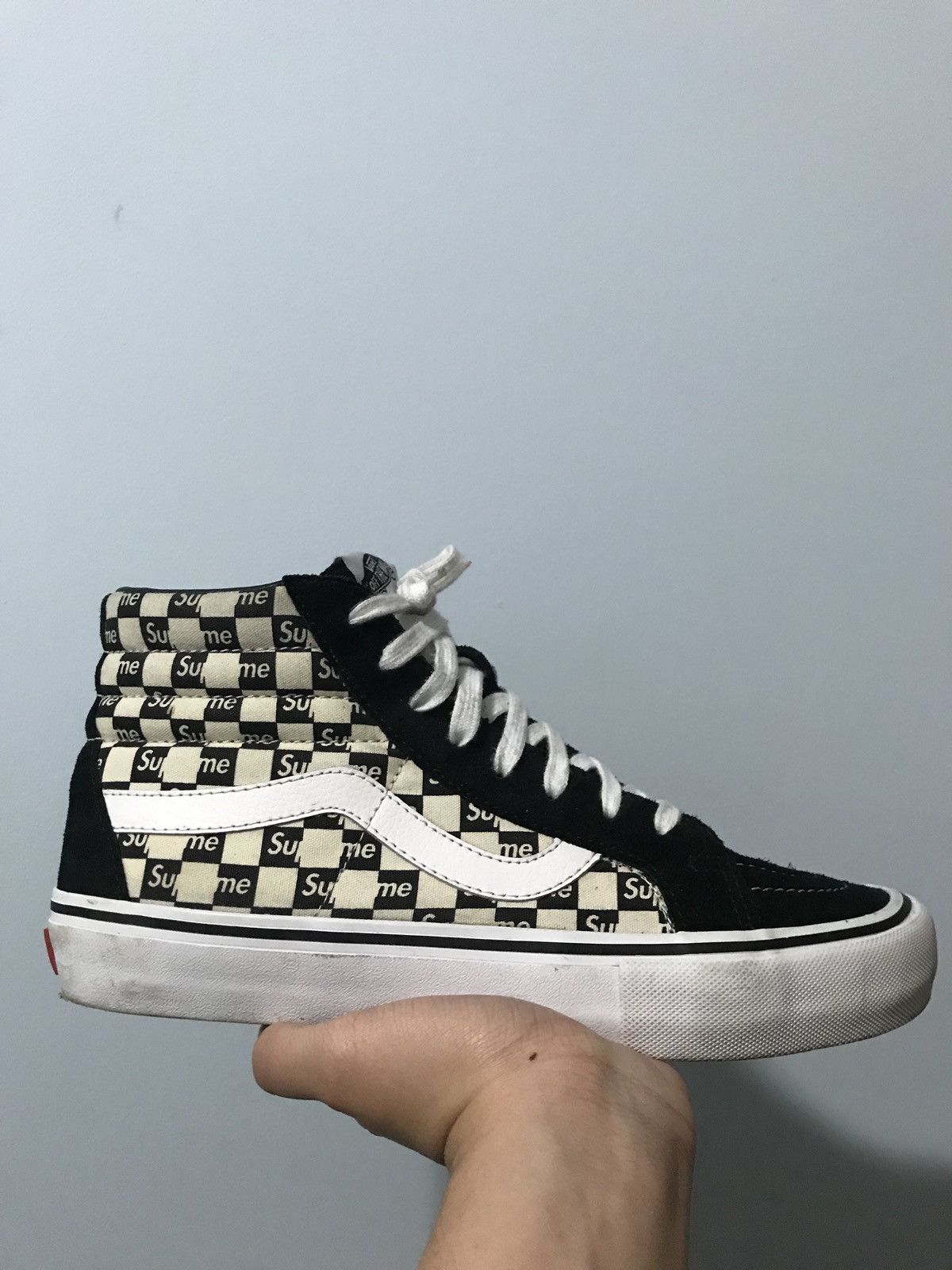 Supreme Supreme Vans Checkered Logo Cheker Sk8-High | Grailed
