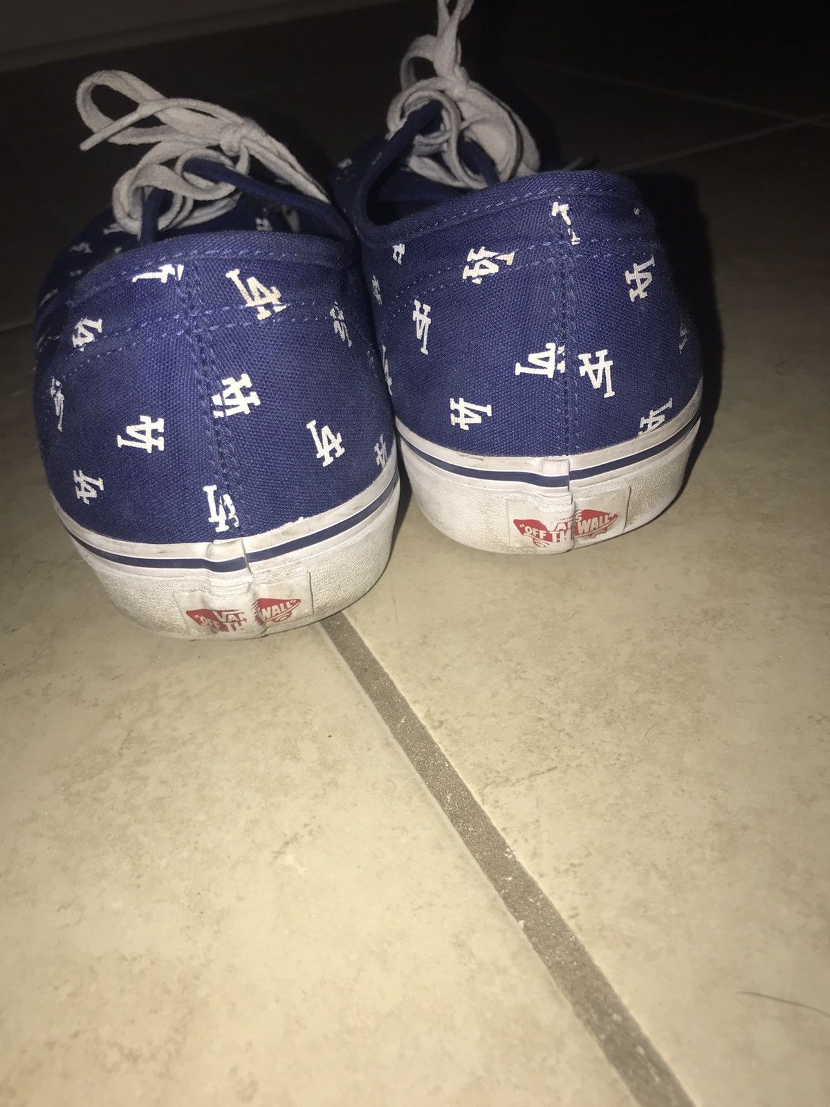 La Dodgers × MLB × Vans RARE LA DODGER VANS | Grailed