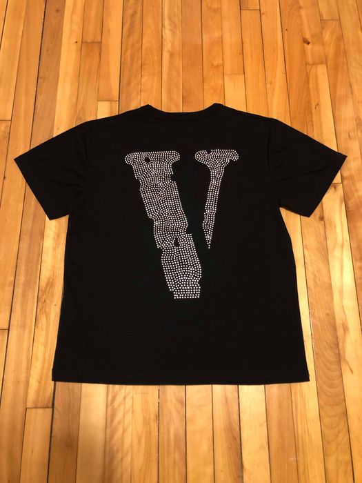 Vlone Vlone Rhinestone Tee | Grailed