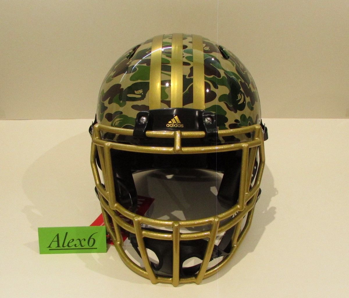 Adidas Bape x Adidas Riddell Helmet | Grailed