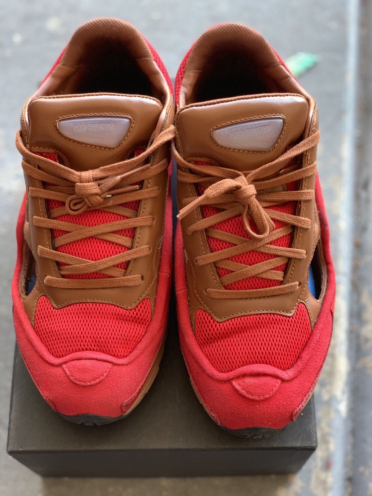 Adidas × Raf Simons × Raf by Raf Simons Raf Simons Ozweego Replicant ...