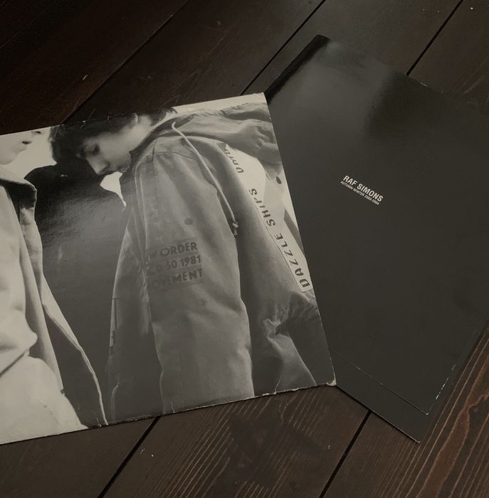 Raf Simons Raf Simons Closer Collection A/W 2003/2004 LOOKBOOK RARE ...