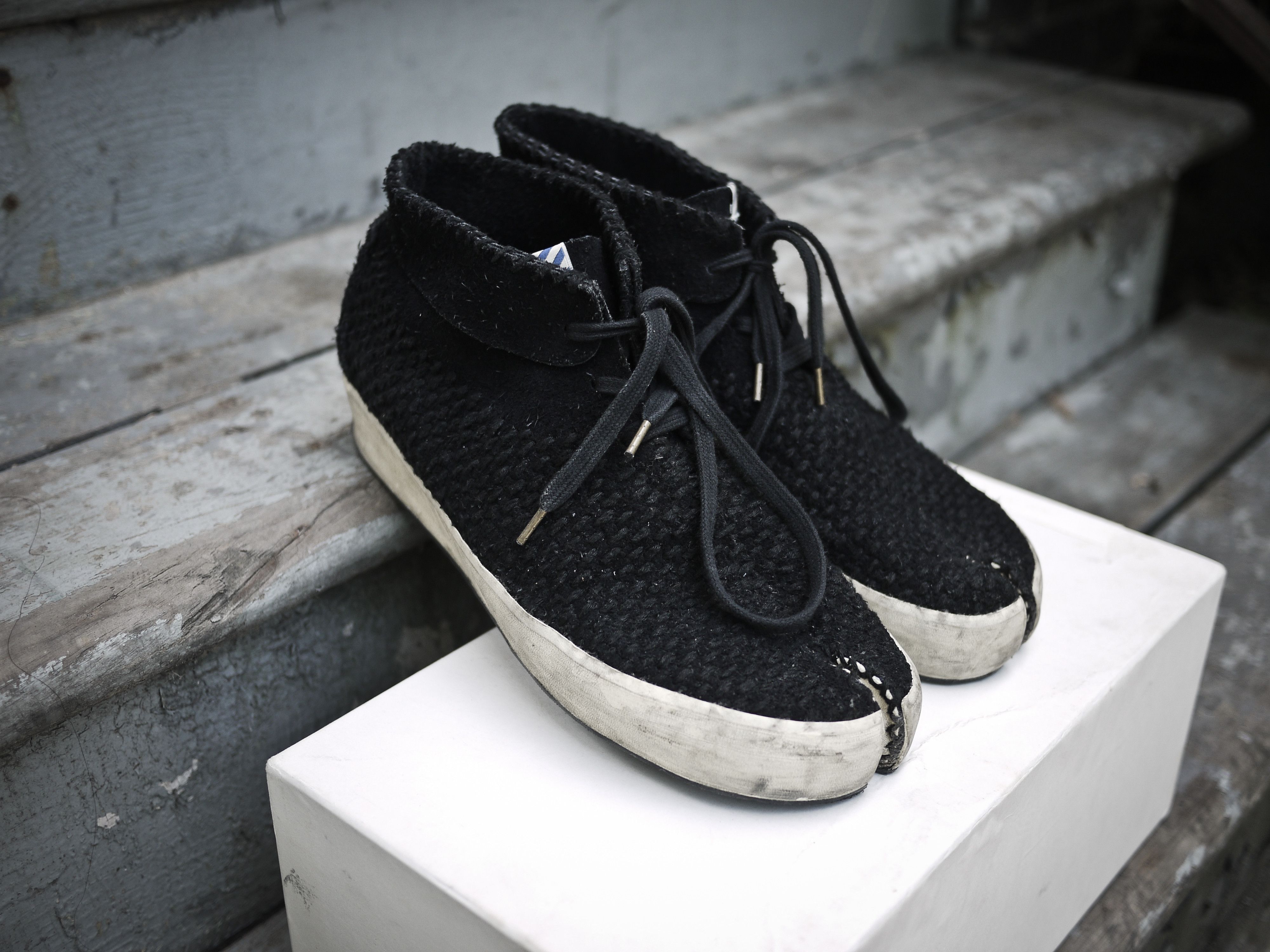 Visvim Tabi Sashiko-Folk | Grailed
