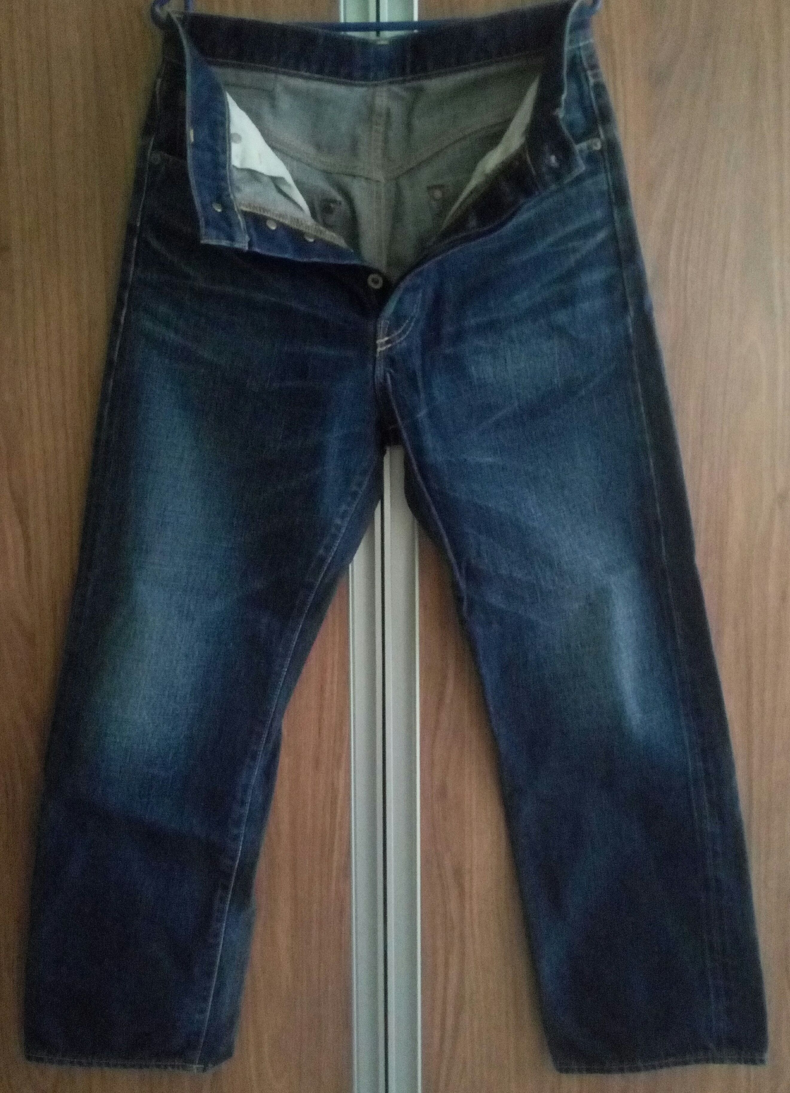 Wtaps WTAPS 01 DIRTY SPEC 201-205 RISE ABOVE SELVAGE JEANS | Grailed