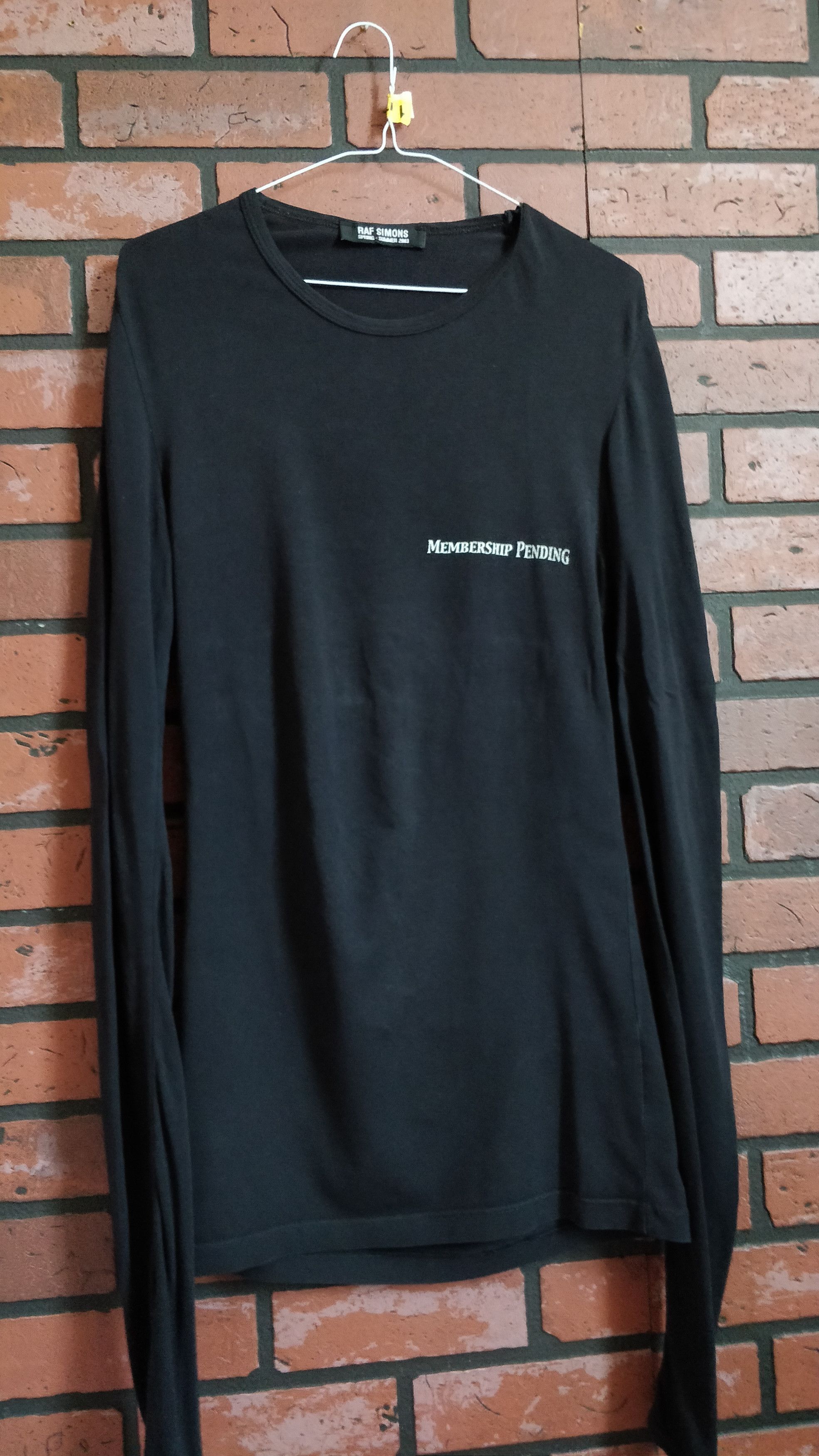 Raf Simons Ss03 Consumed Longsleeve | Grailed