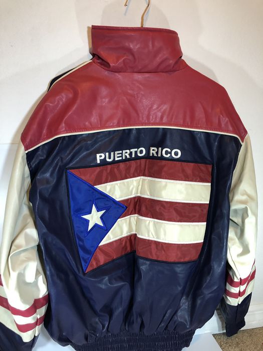 Steve And Barrys Puerto Rico big flag jacket | Grailed