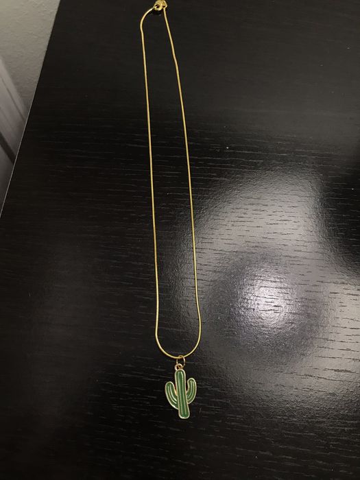 Travis Scott Gold Cactus Jacket Necklace-Travis Scott | Grailed
