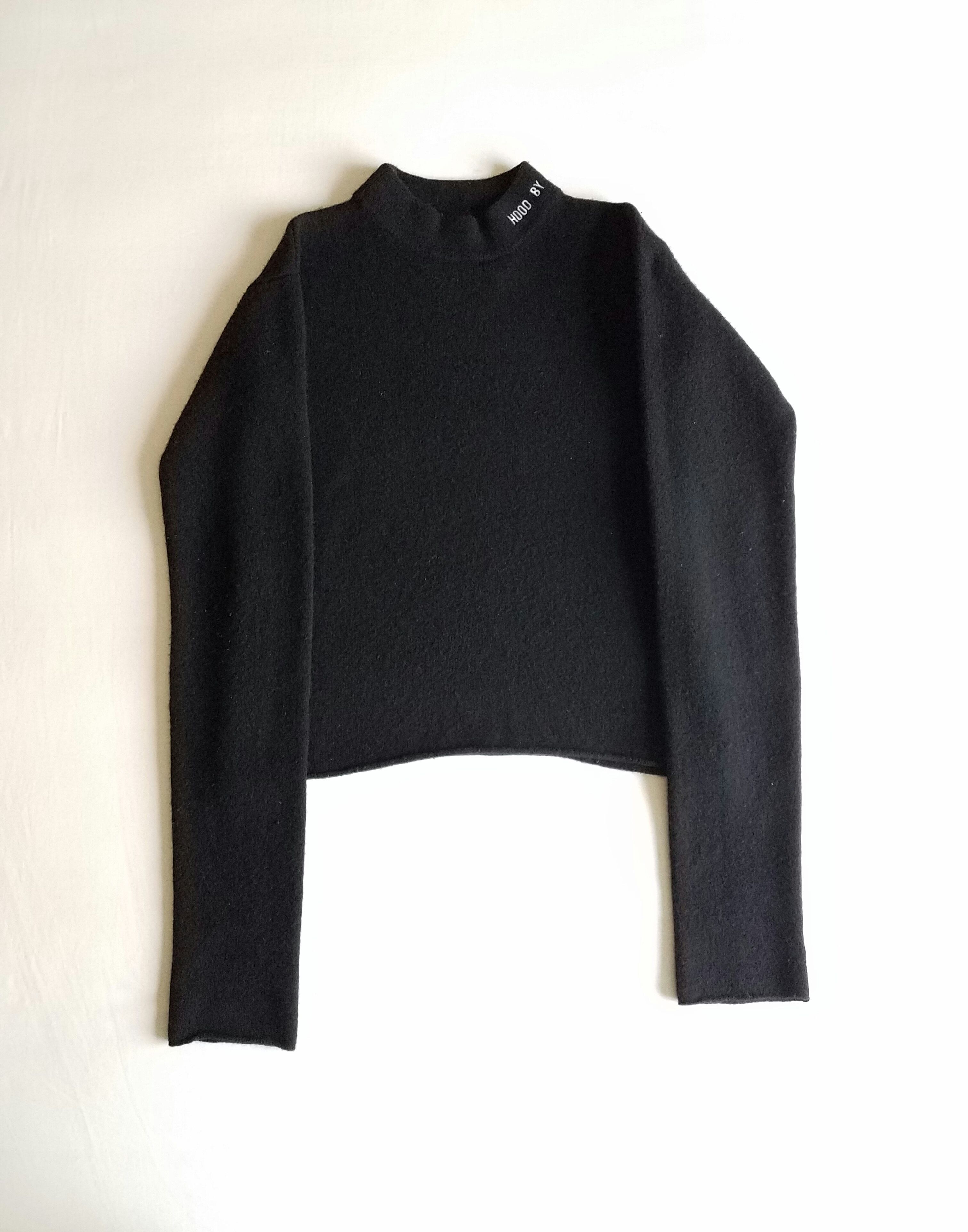 Hood By Air HBA $400 Embroidered Mock Neck Sweater | Grailed