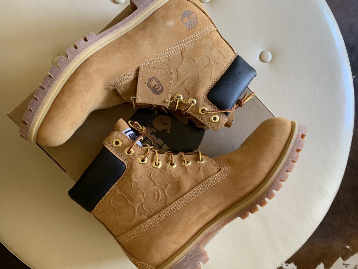 Bape × Timberland × Undefeated Bape x UNDFTD x Timberlands w/ Box ...