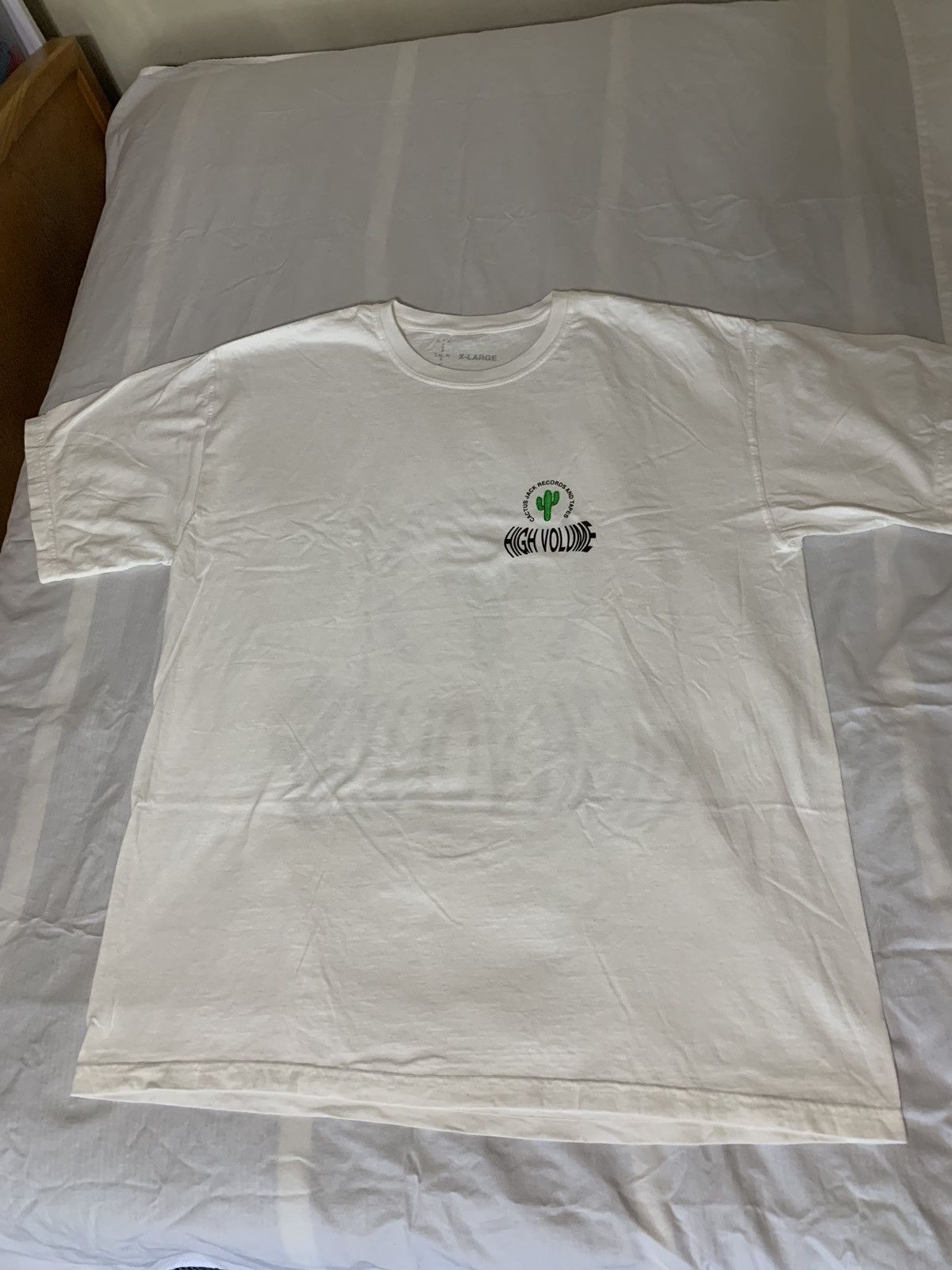 Travis Scott Travis Scott Astroworld Merch- Cactus Jack High Volume Tee ...