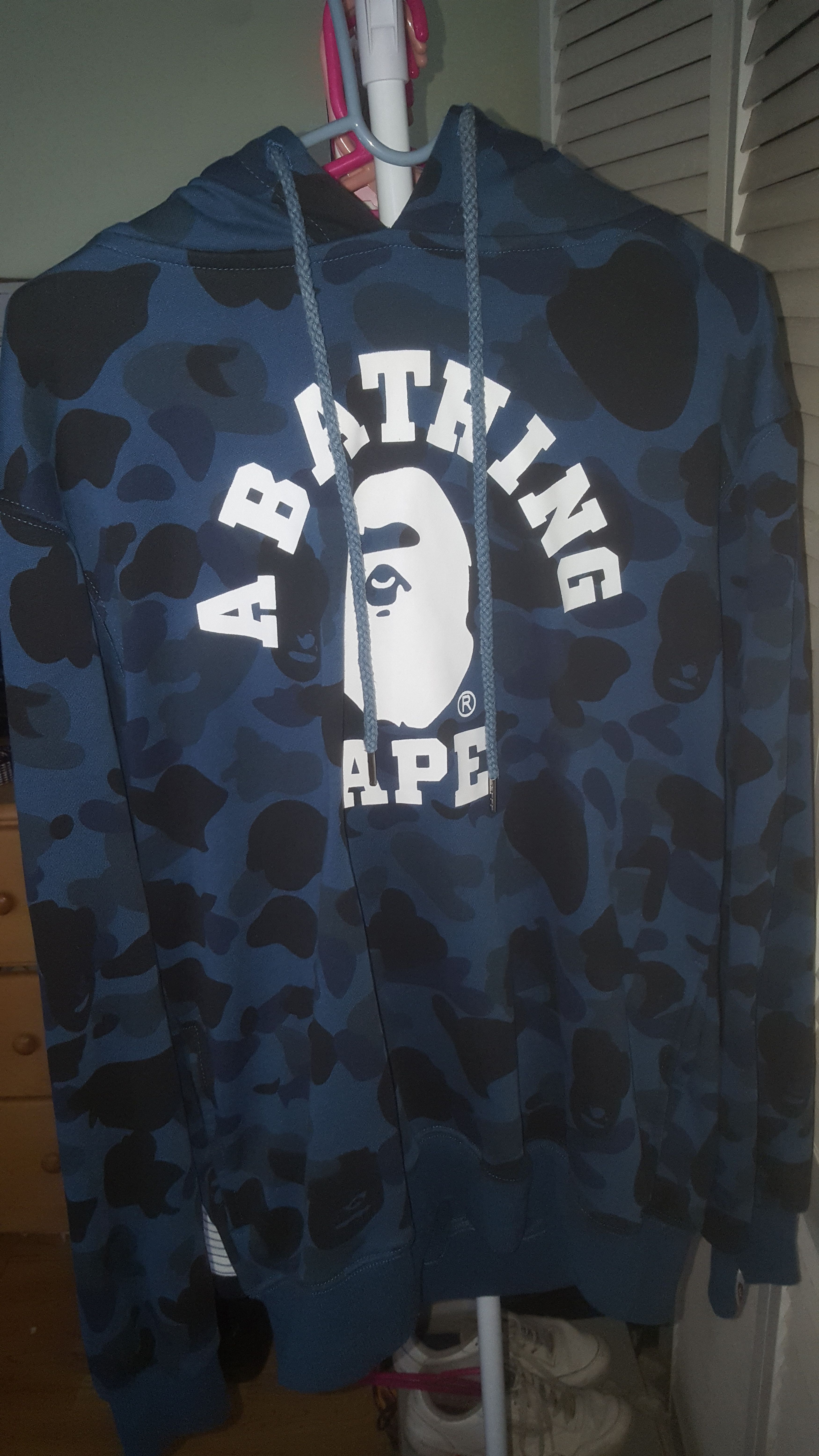 Bape Fake Bape Hoodie | Grailed