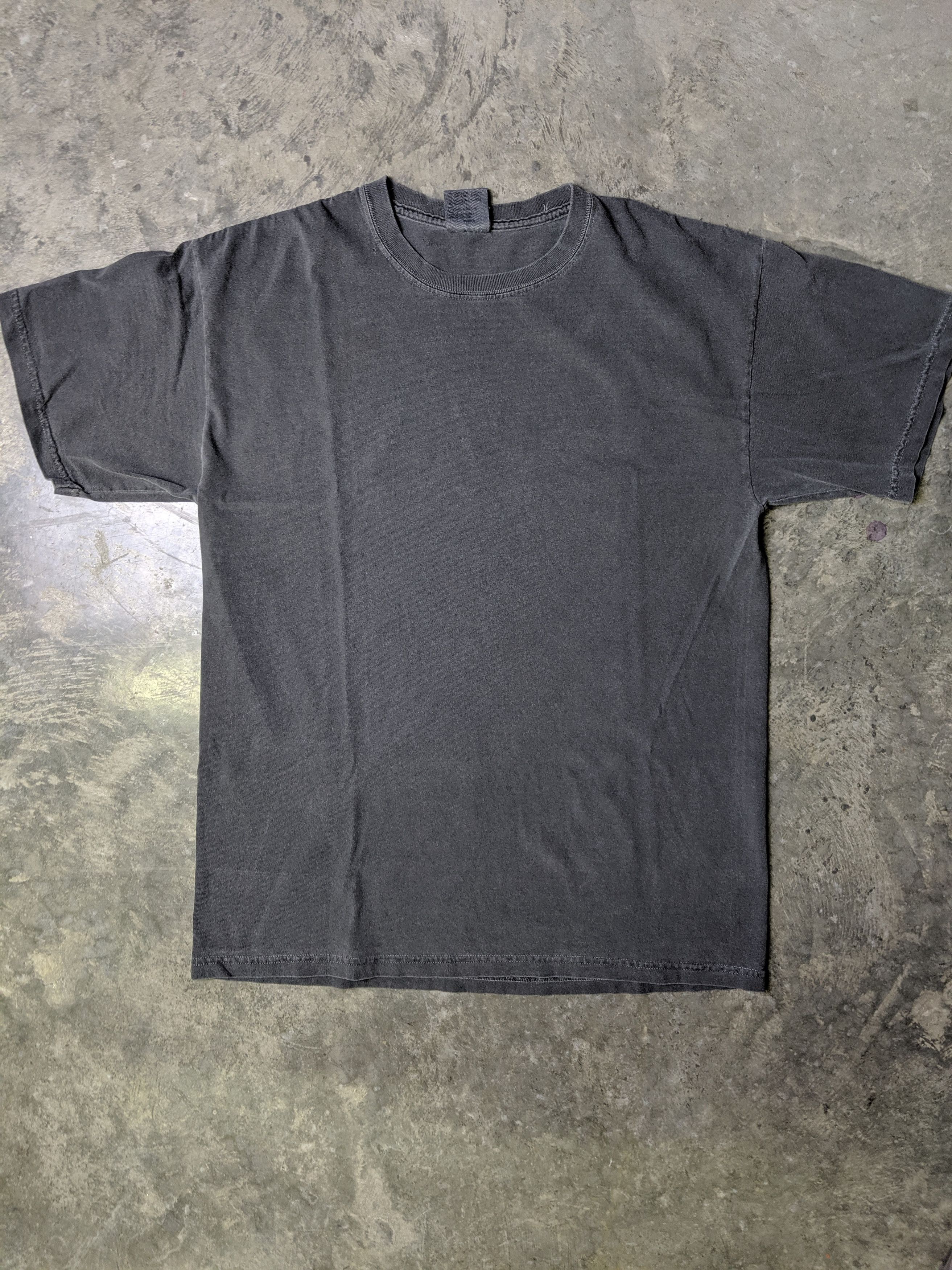 Vintage Vintage Comfort Colors Blank T Shirt Gray | Grailed