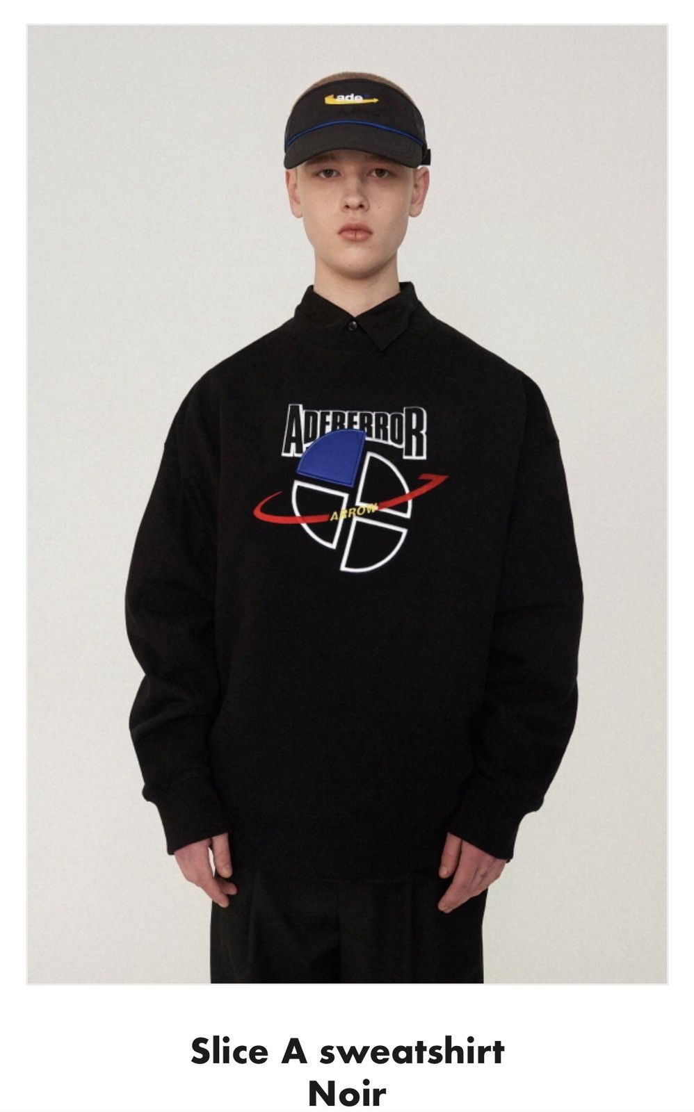 Ader Error Ader Error slice logo sweatshirts | Grailed