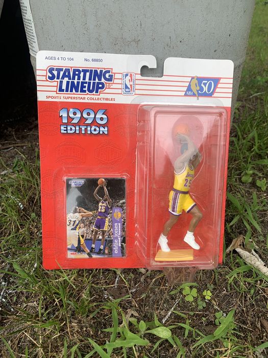 Vintage Vintage Kenner NBA Starting lineup Eddie Jones Toy 2 toys | Grailed