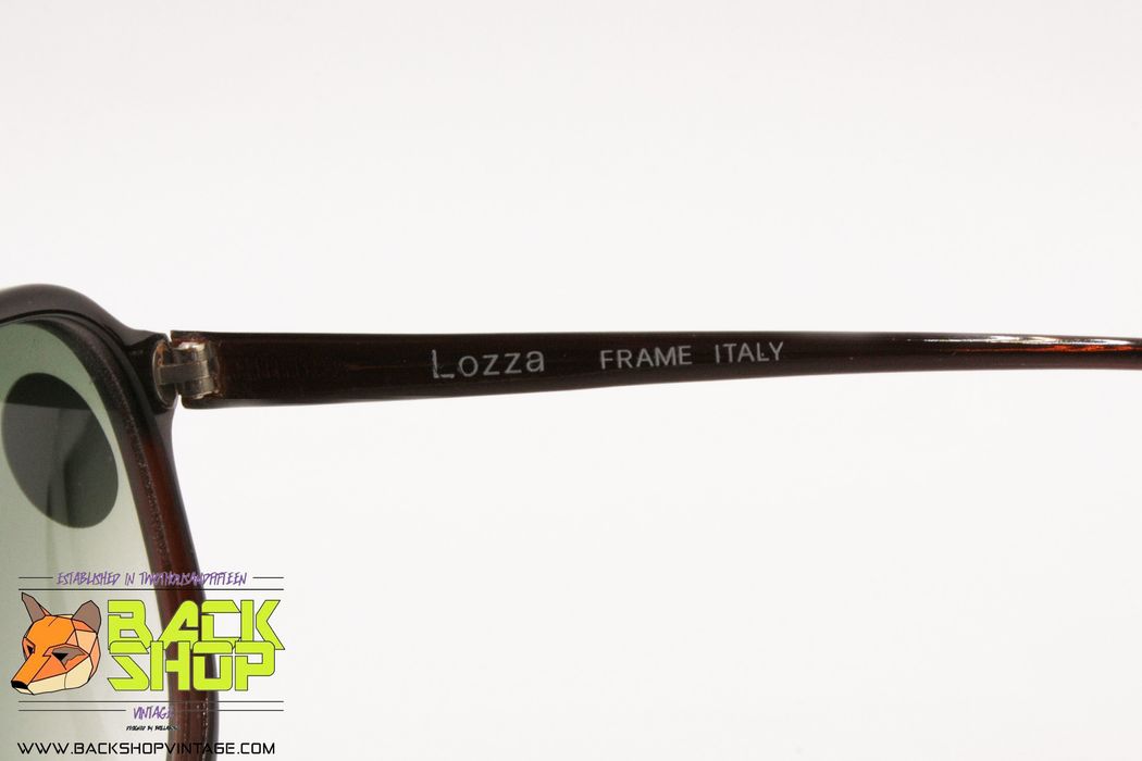 Lozza LOZZA mod ZILO SPORT 65, Vintage 80s Sunglasses aviator, dark ...