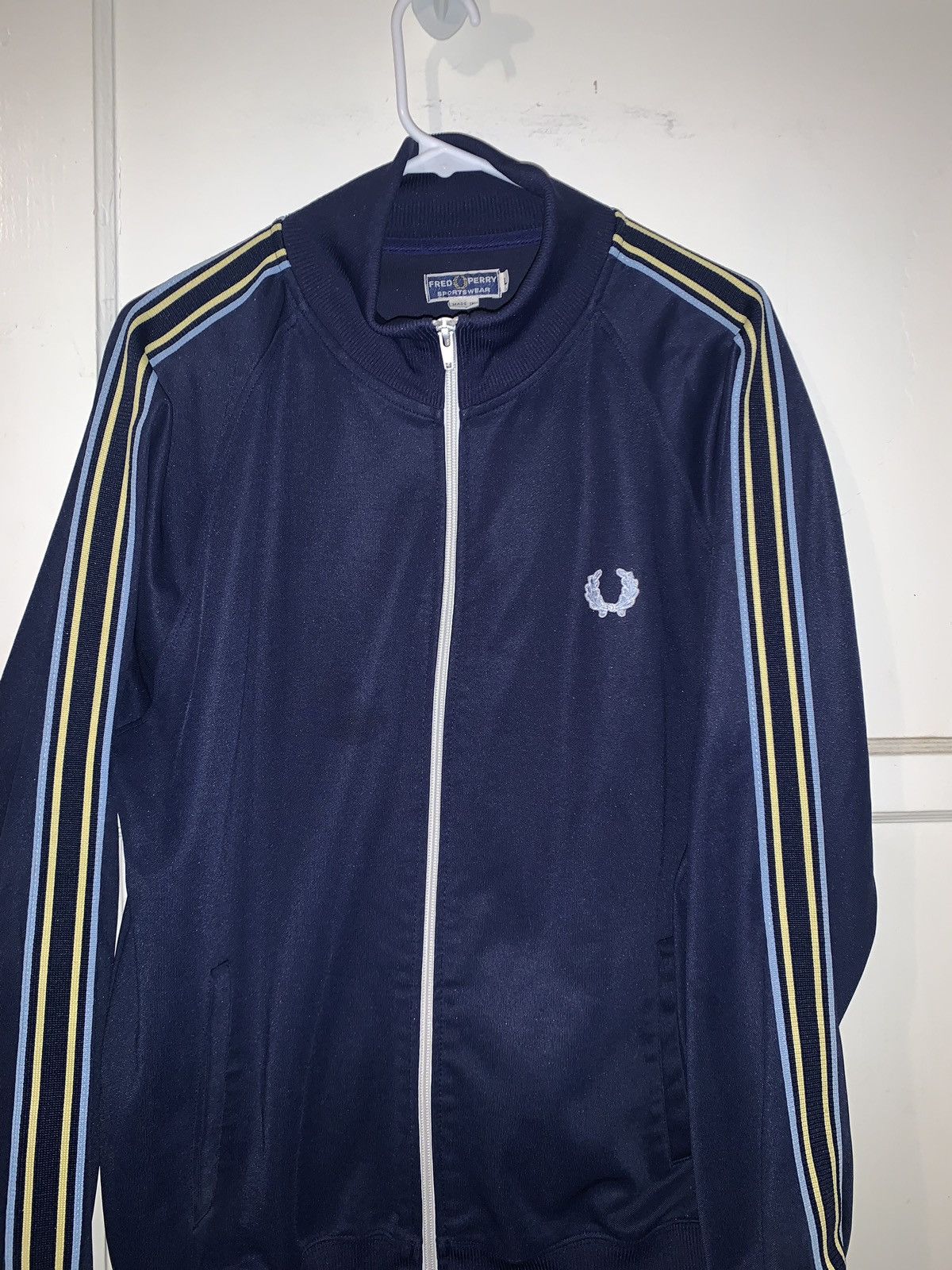 Fred Perry × Vintage Vintage 90s Fred Perry Track Jacket Track Suit ...