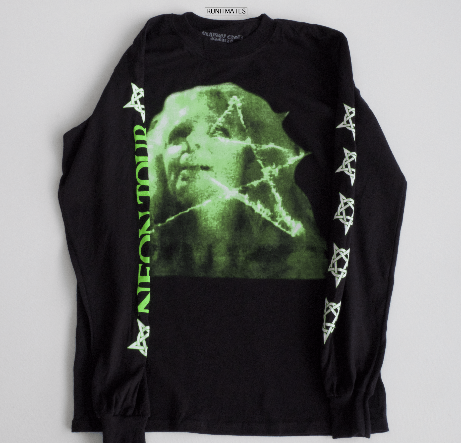 Playboi Carti AWGE X PLAYBOI CARTI NEON TOUR LONG SLEEVE | Grailed