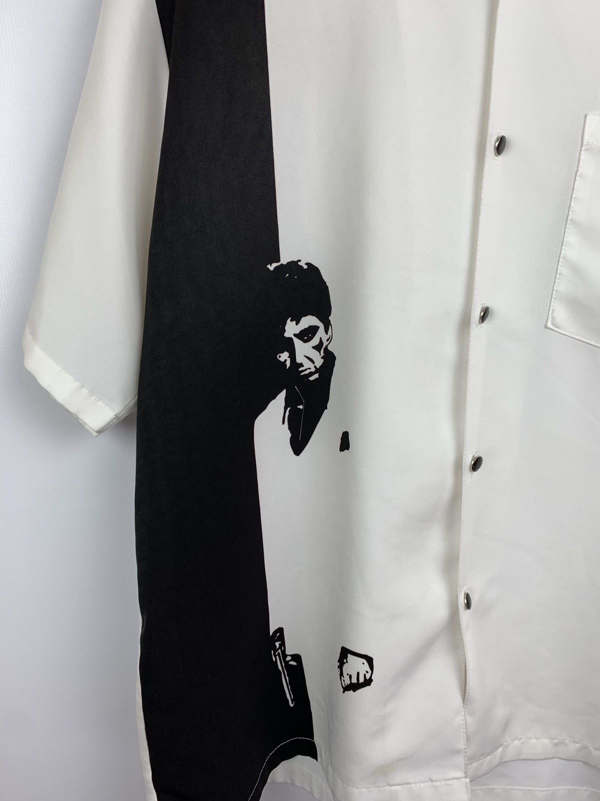 Vintage Vintage Scarface button up vlone supreme bape rare | Grailed