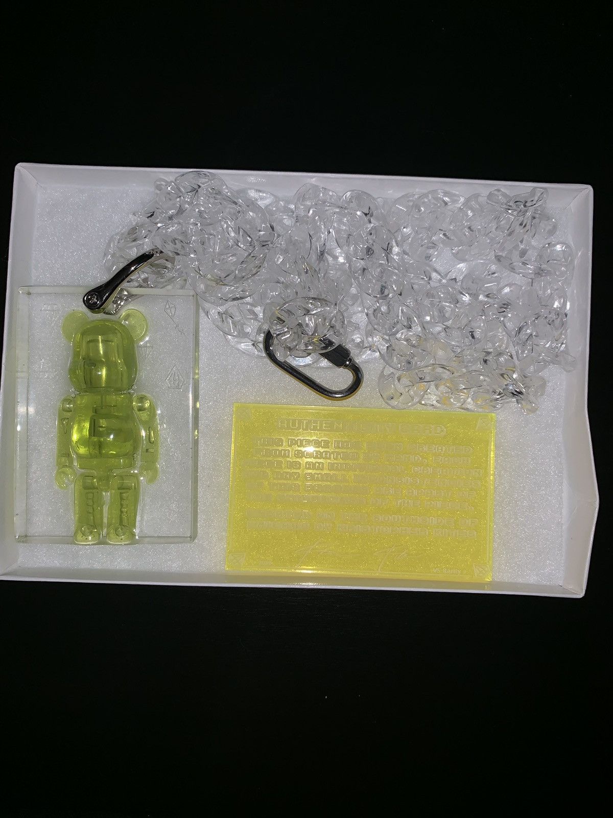 Medicom Bearbrick Kristopher Kites Bearbrick Chain *VERY RARE* | Grailed