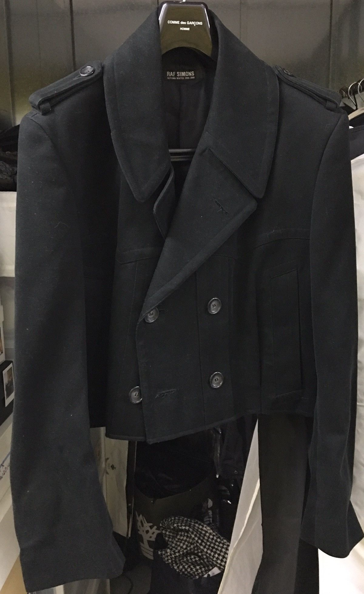 Raf Simons F/W 2005 History Of My World Cropped Jacket | Grailed