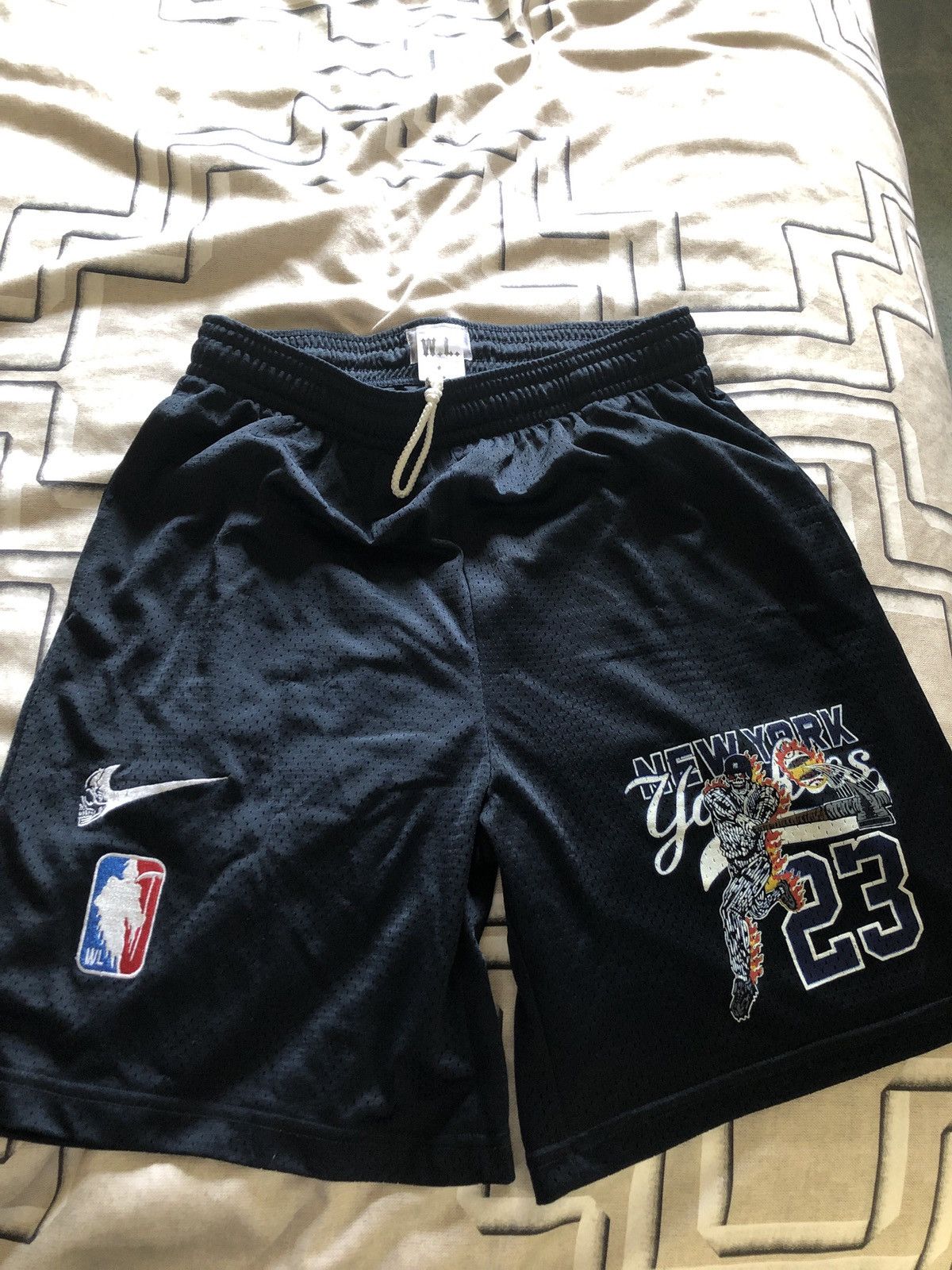 Warren Lotas Warren Lotas Yankee Mesh Shorts | Grailed