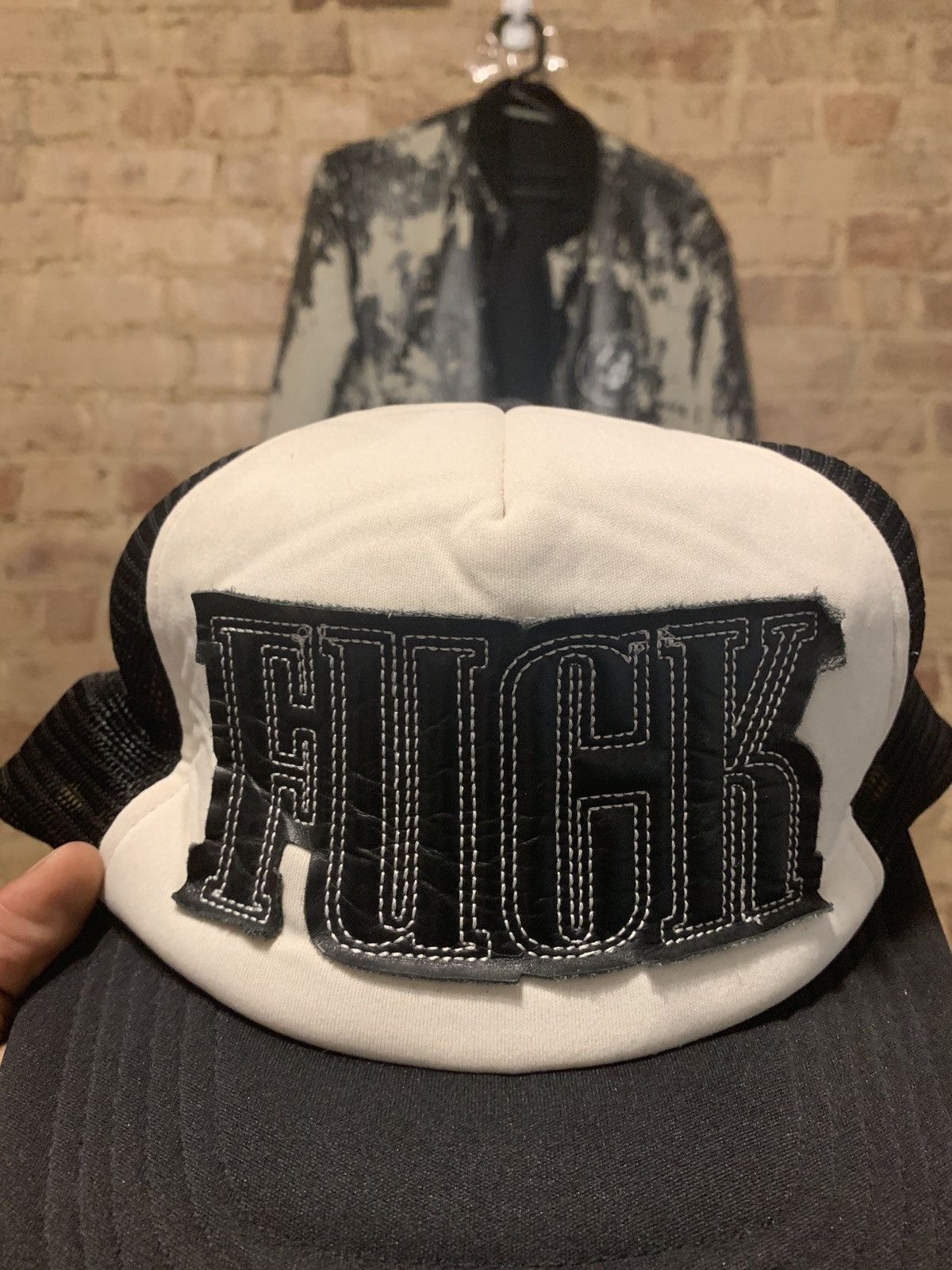 Number (N)ine Number Nine Fuck Hat | Grailed