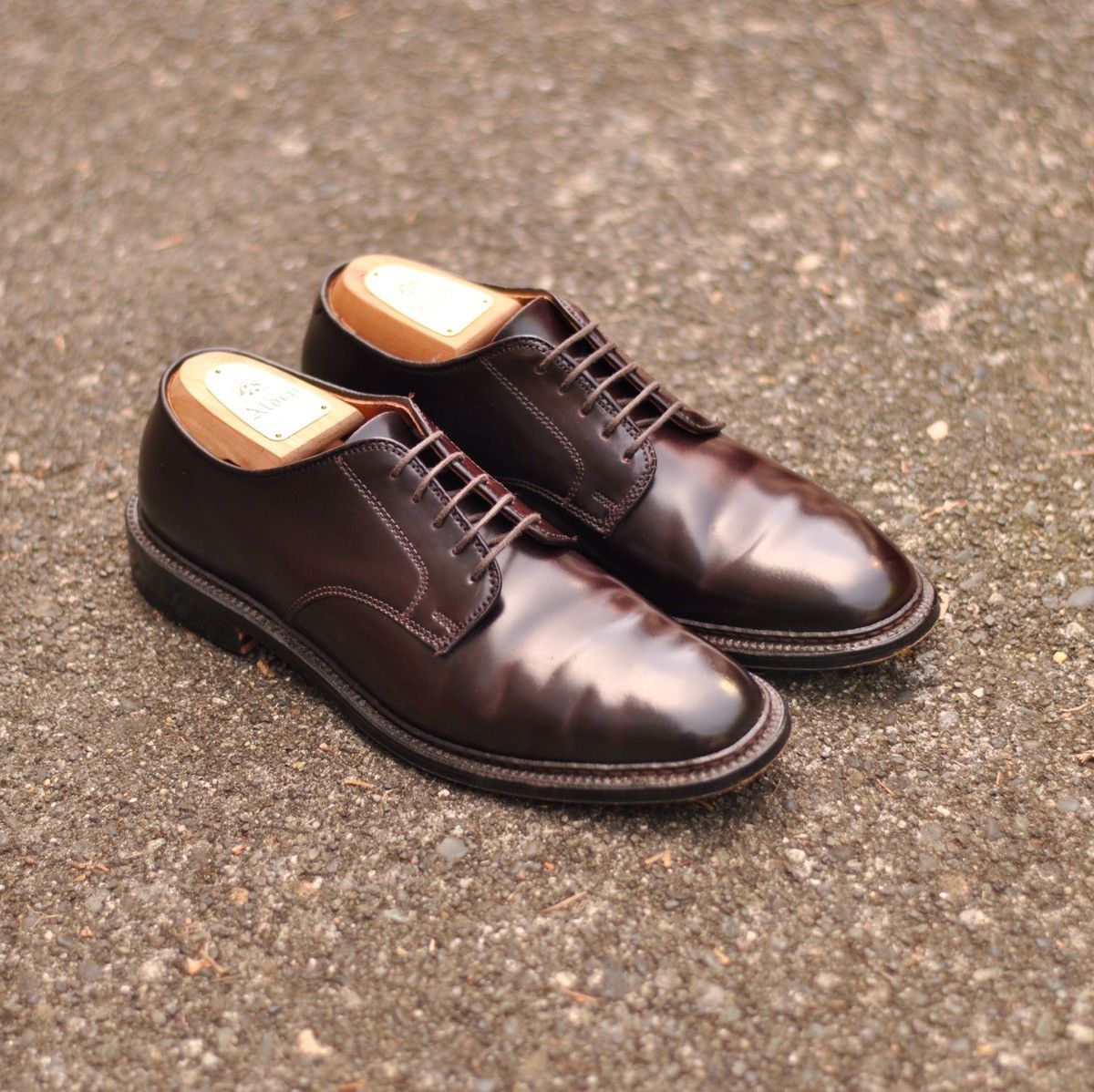 Alden Alden Color 8 Shell Cordovan Unlined Plain Toe Dover | Grailed