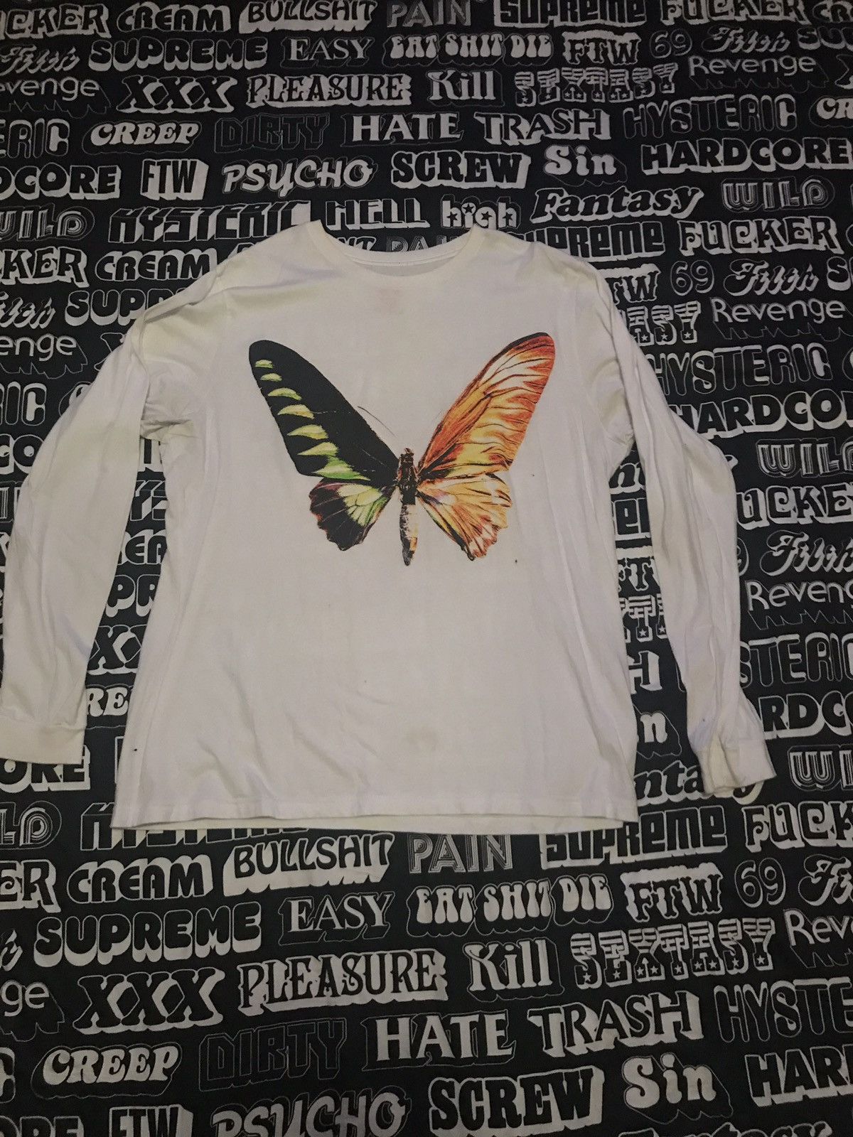 Playboi Carti butterfly tour longsleeve *last price drop* | Grailed