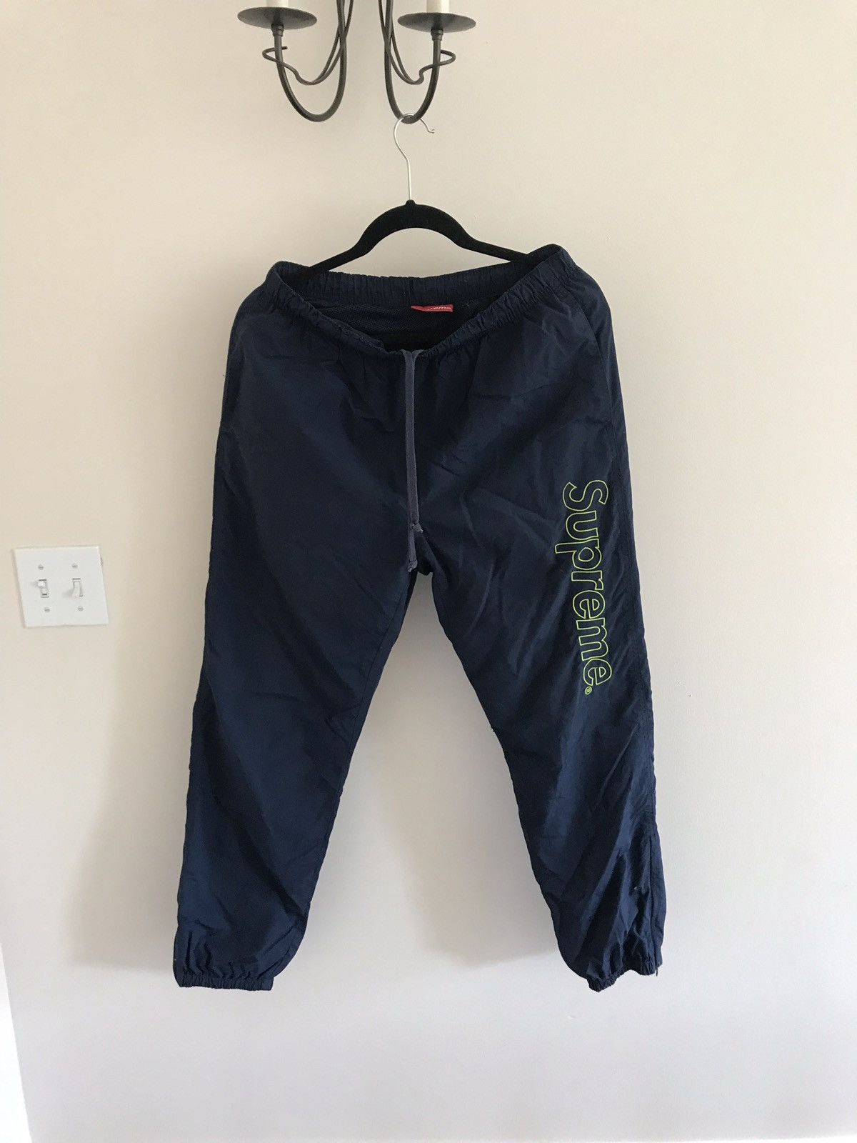Supreme swishy pants | Grailed