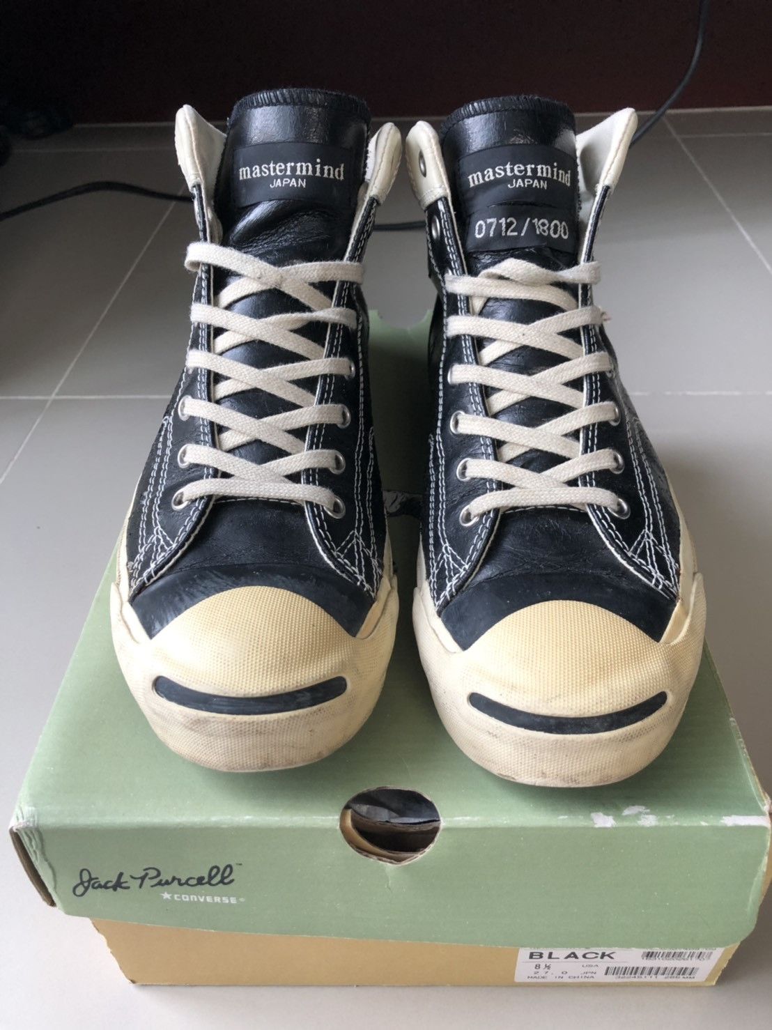 Converse × Mastermind Japan Mastermind Japan x Jack Purcell x Beams ...